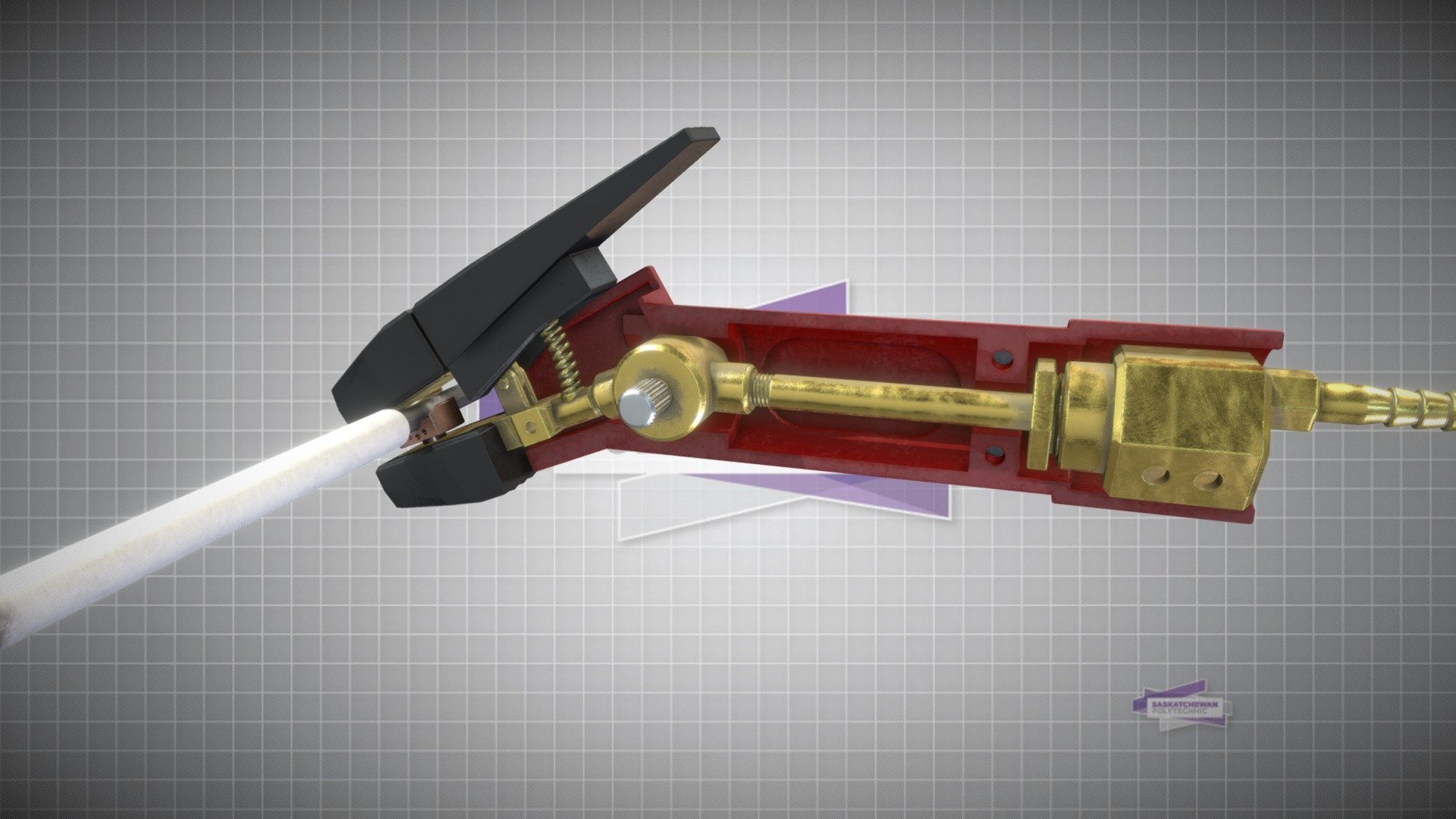 wldr134_gouging_torch_v2 - 3D model by raymondhubick [f7a0488] - Sketchfab