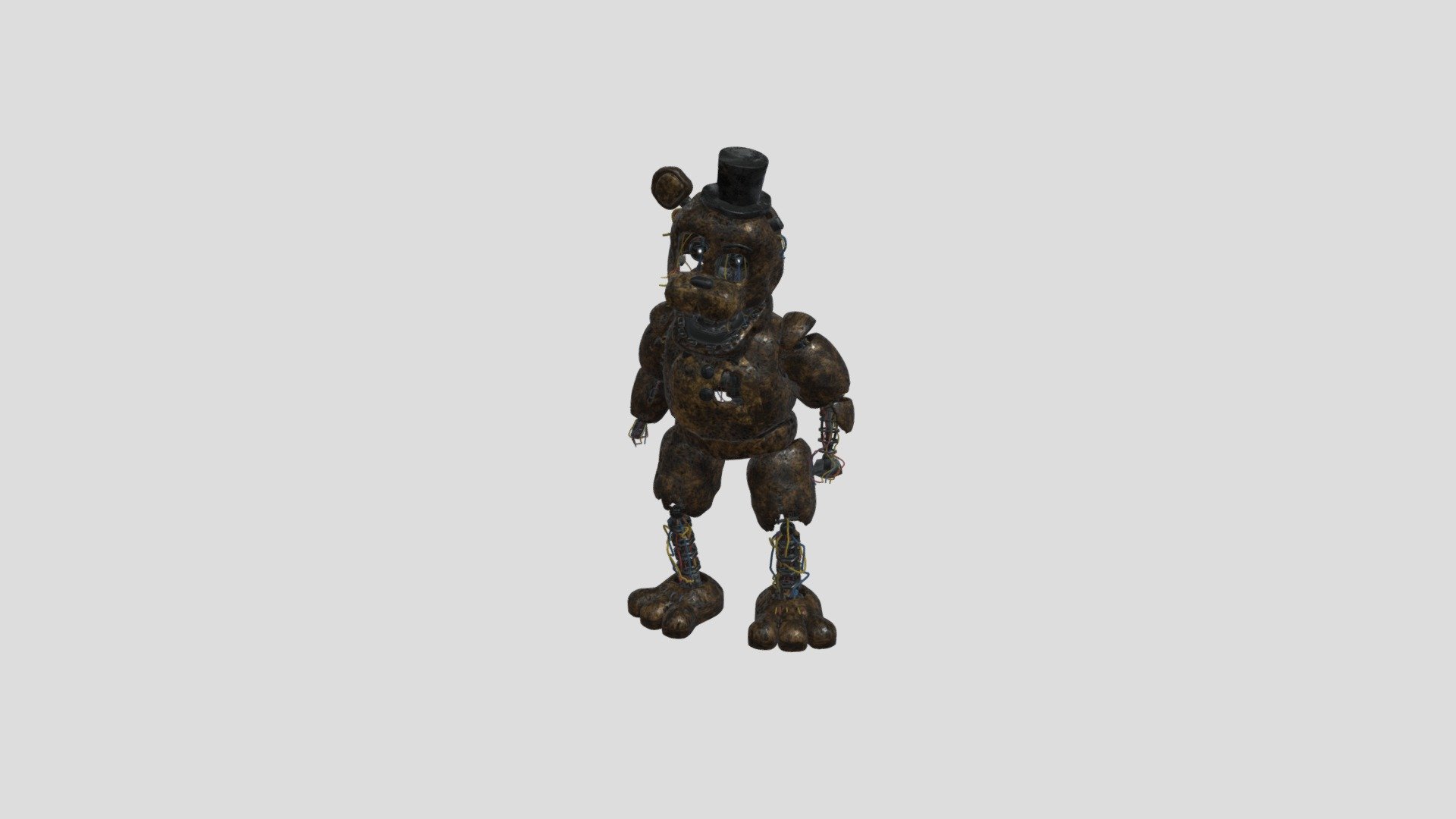 Ignited Freddy - Download Free 3D model by Limónarts3D (@Limomarts3D ...