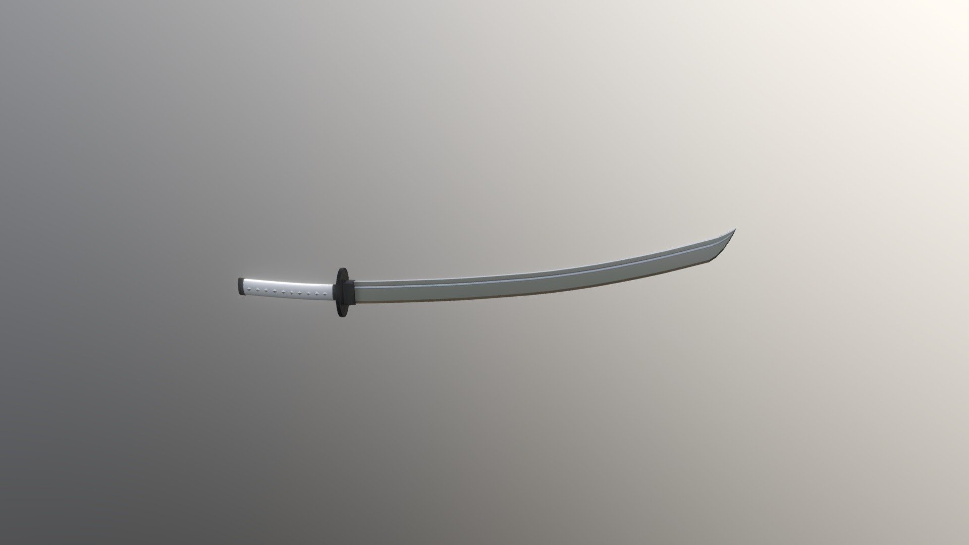 Simple Katana - Download Free 3D model by PartyBreaker [f7a3e30] - Sketchfab