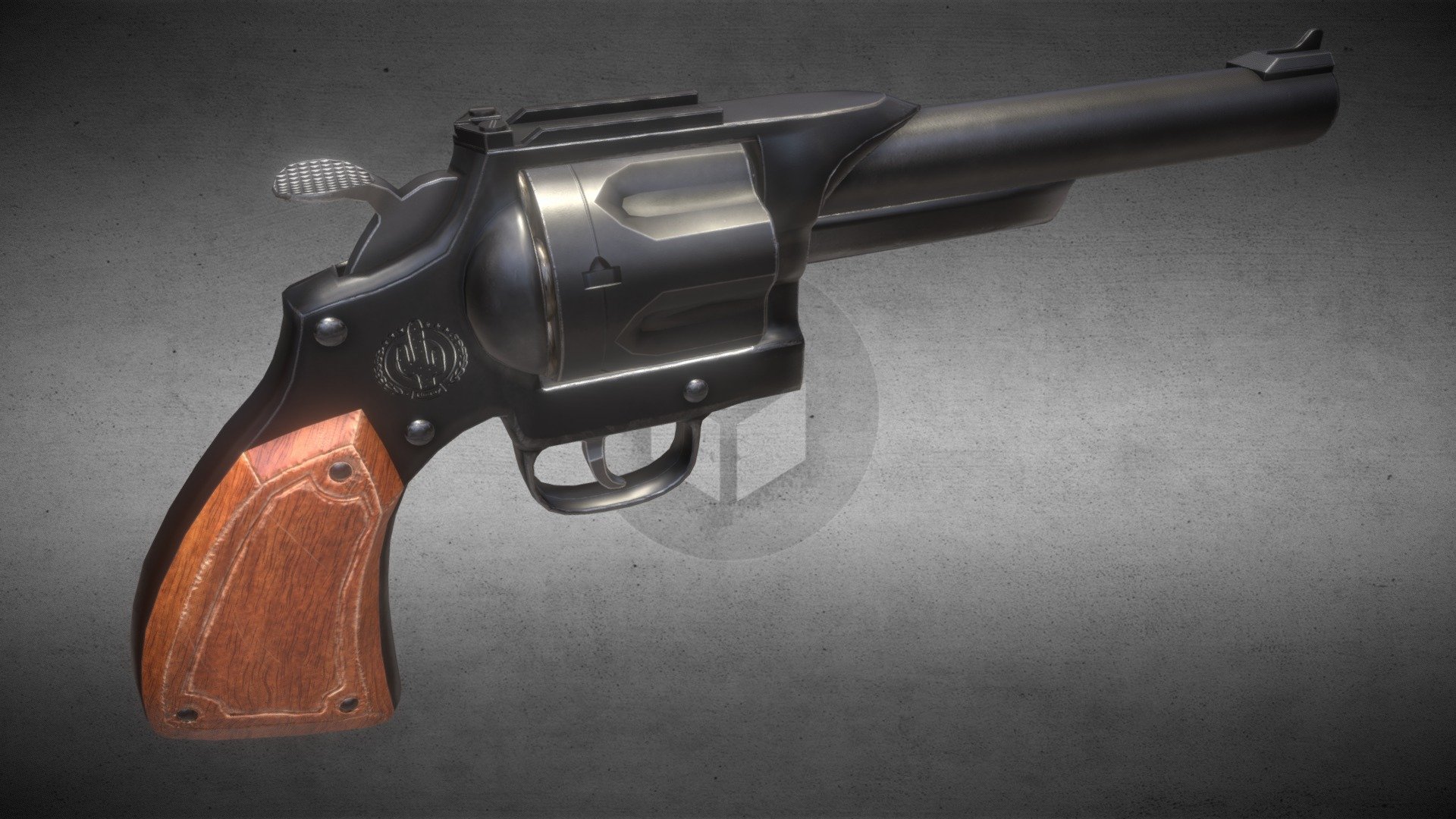 Custom Revolver - Buy Royalty Free 3D model by JoeBalero [f7a500d ...