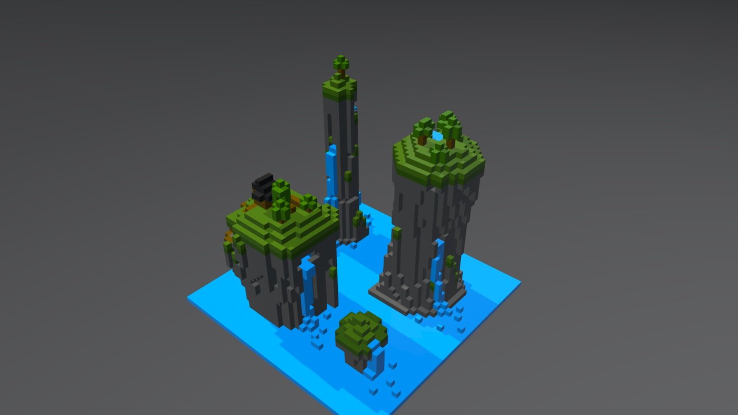 Tiny Island - 3D model by Trawers [f7a5c65] - Sketchfab