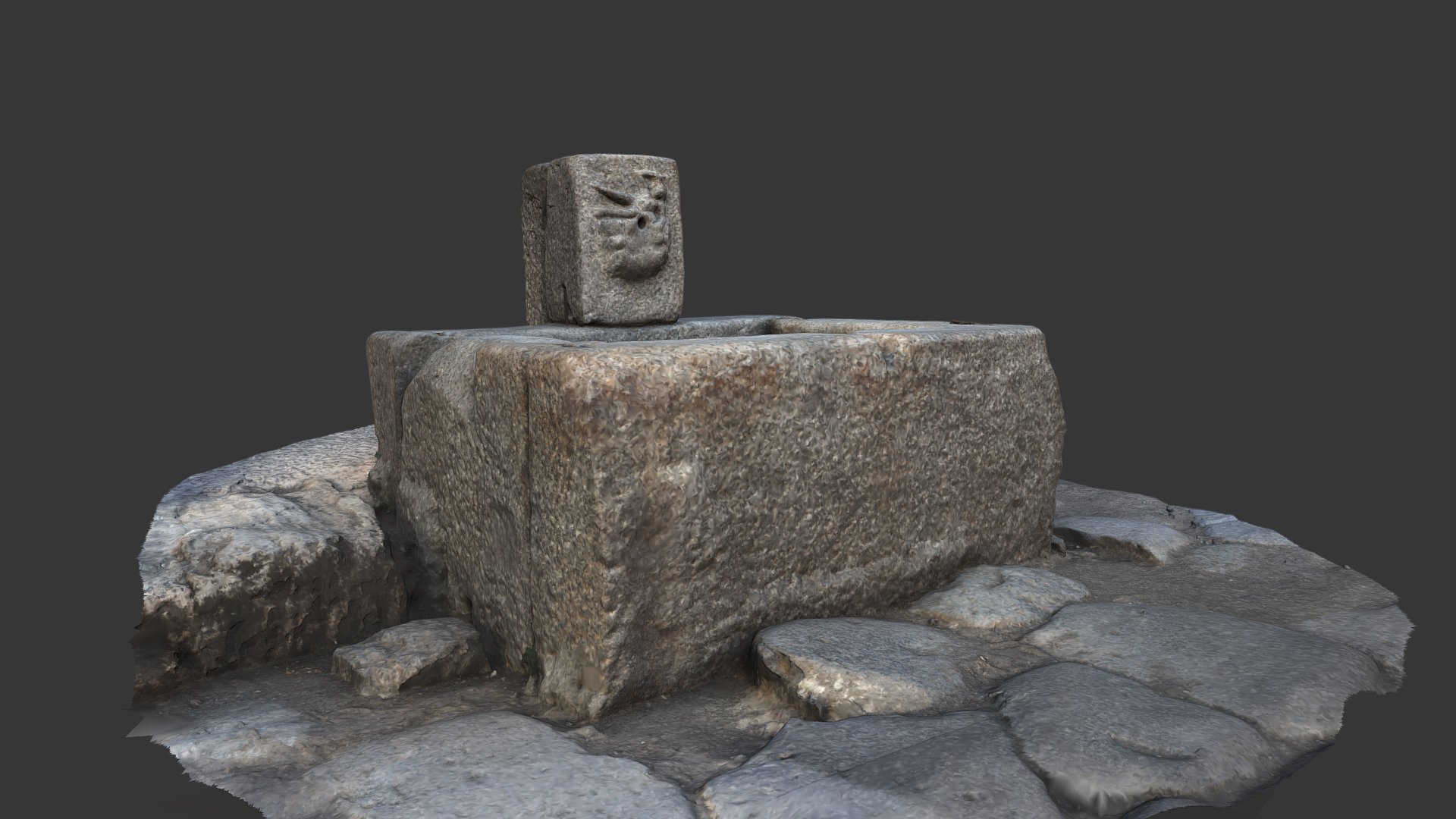 Pompeii fountain - 3D model by nikolai.paukkonen [f7a6152] - Sketchfab