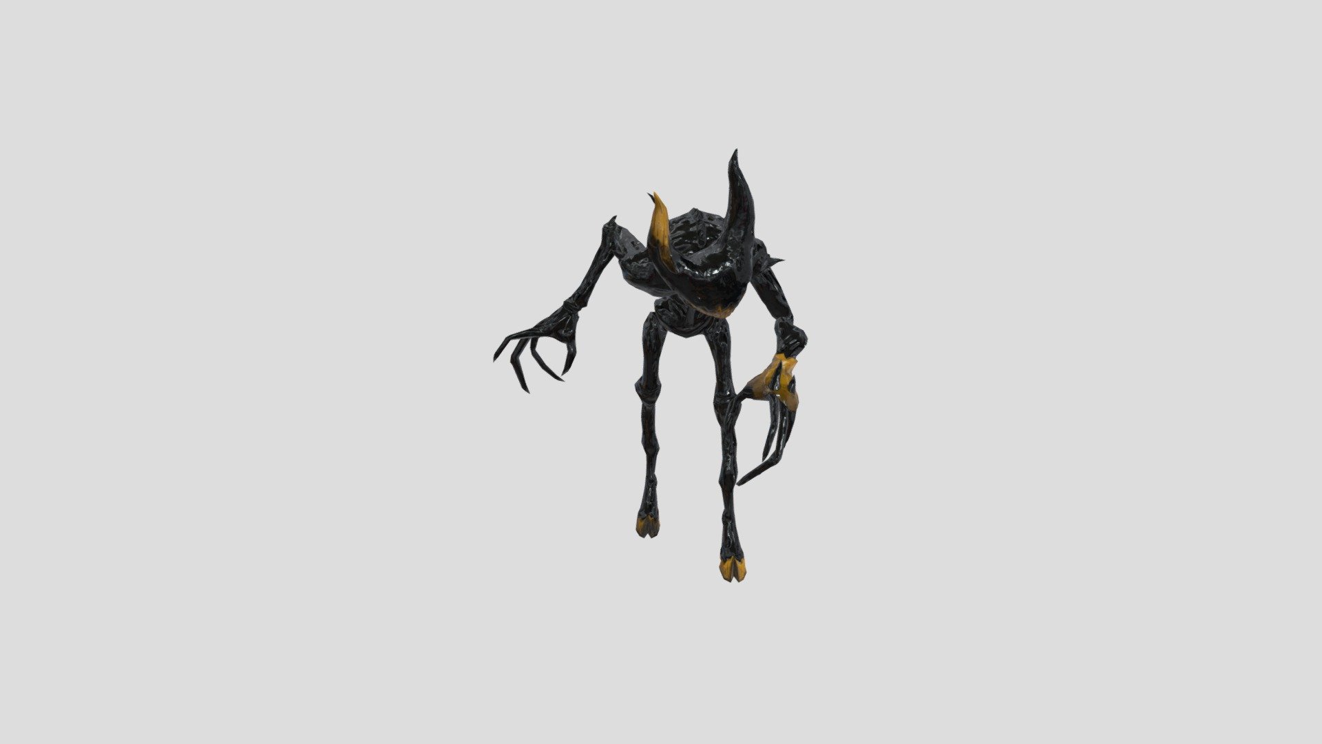 Ink Demon (1) - Download Free 3D model by mickenpizza [f7a6960] - Sketchfab