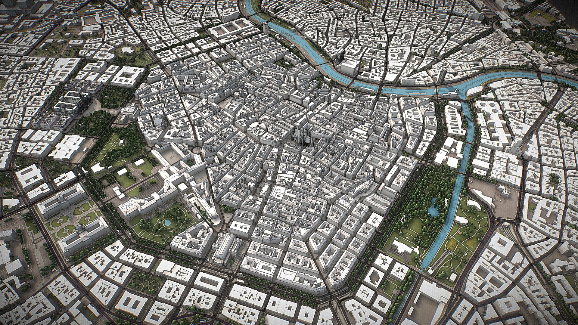 Vienna - 3D city model - Buy Royalty Free 3D model by 3D City Models ...
