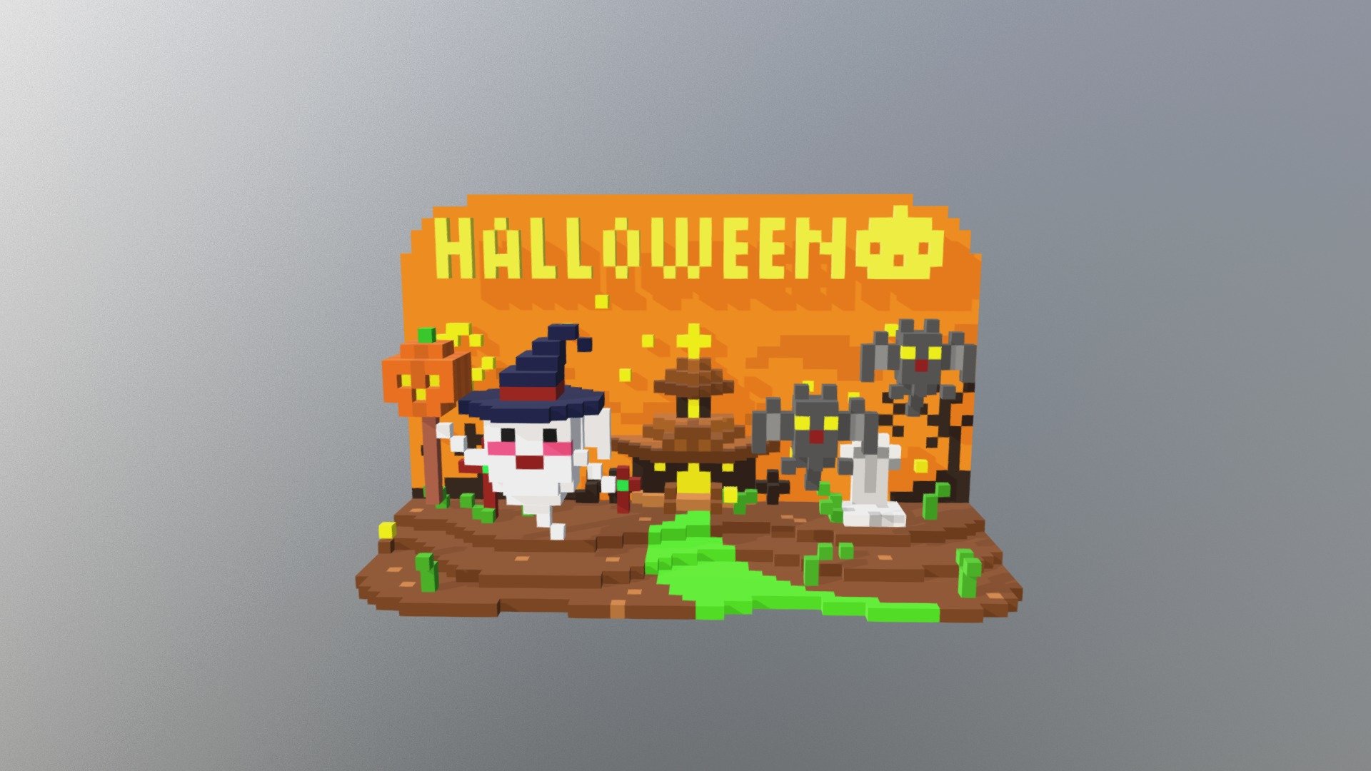 Halloween Mini - 3D model by Chikara Horie (@chorie) [f7a8f34] - Sketchfab