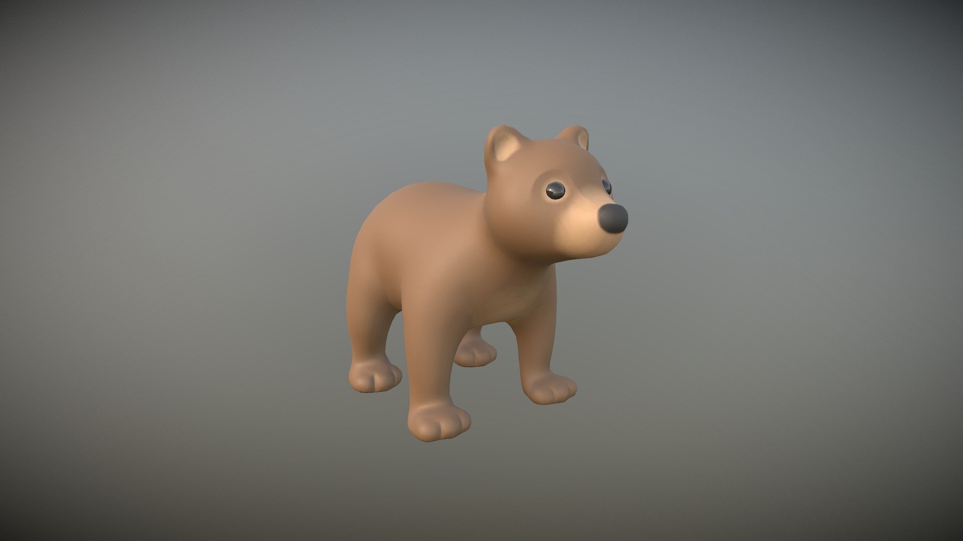 Bear - 3D model by Austin Meddy (@AM3DDY) [f7a9f56] - Sketchfab