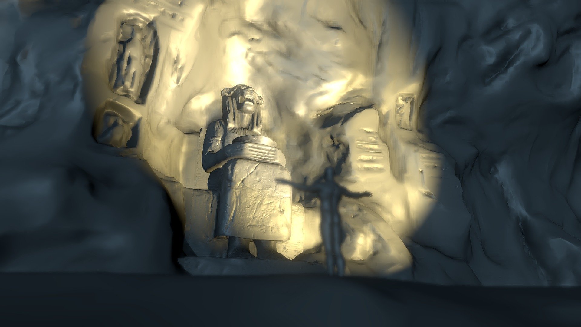 Cave of Moloch - 3D model by Bahman Fakouri (@bfdesigns) [f7aa5c5 ...
