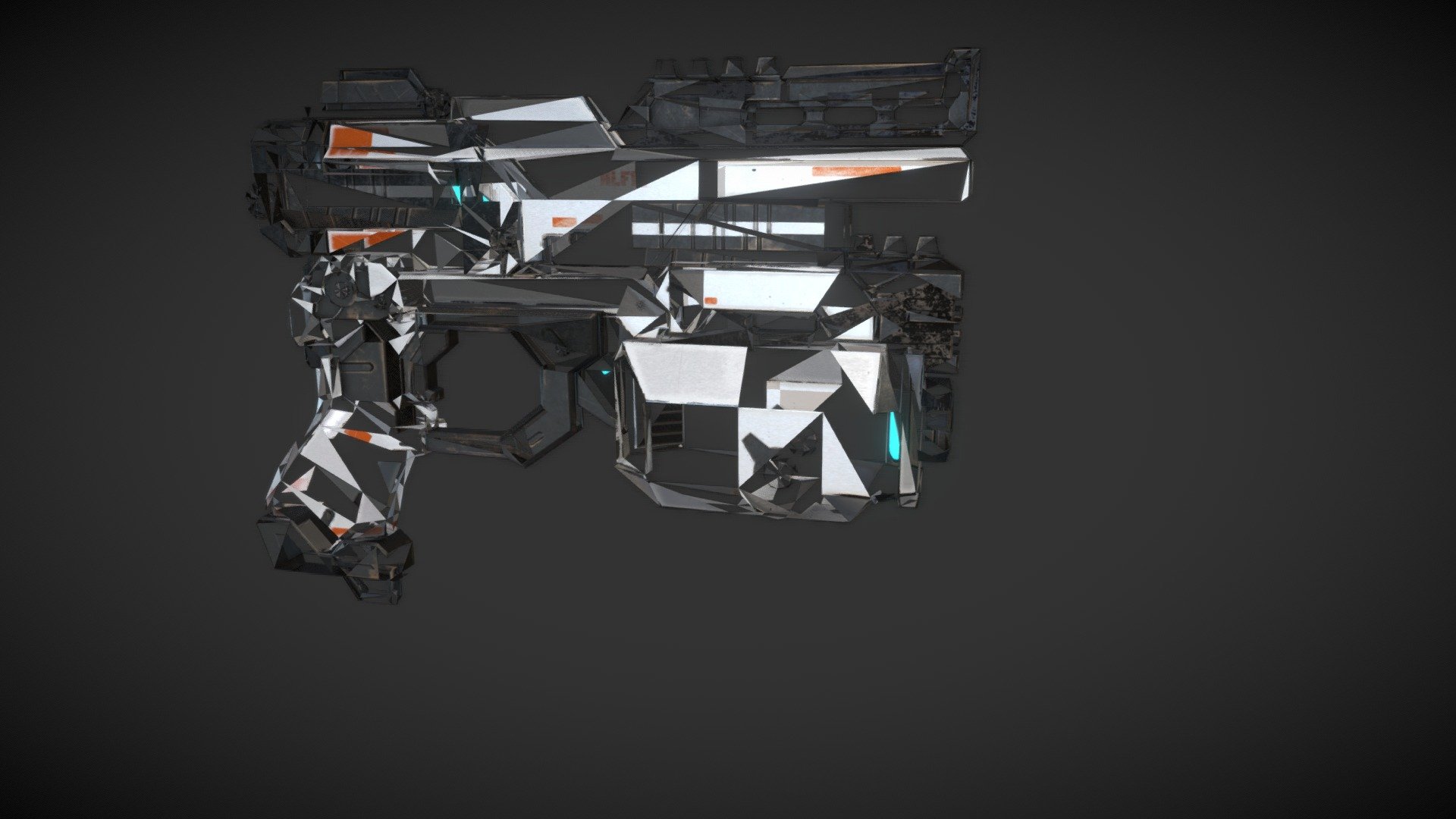 Energy Gun - 3D model by AumannFire [f7aab39] - Sketchfab