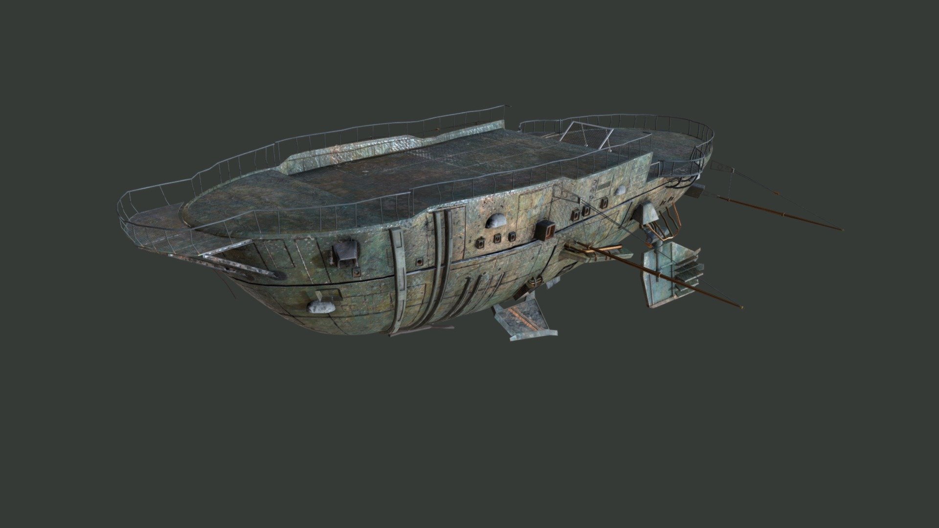 Ship - 3D model by aksinia0987 [f7ab2d2] - Sketchfab