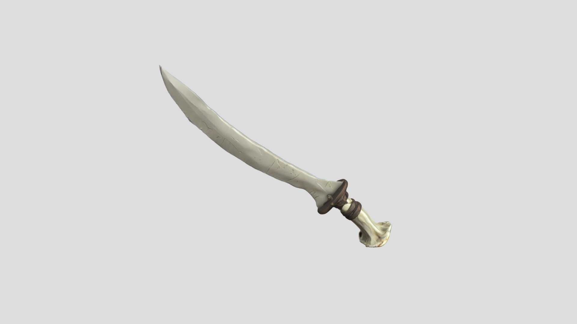 Boned Kris Dagger - 3D model by Cameron Jones (@jq12354) [f7ab964 ...