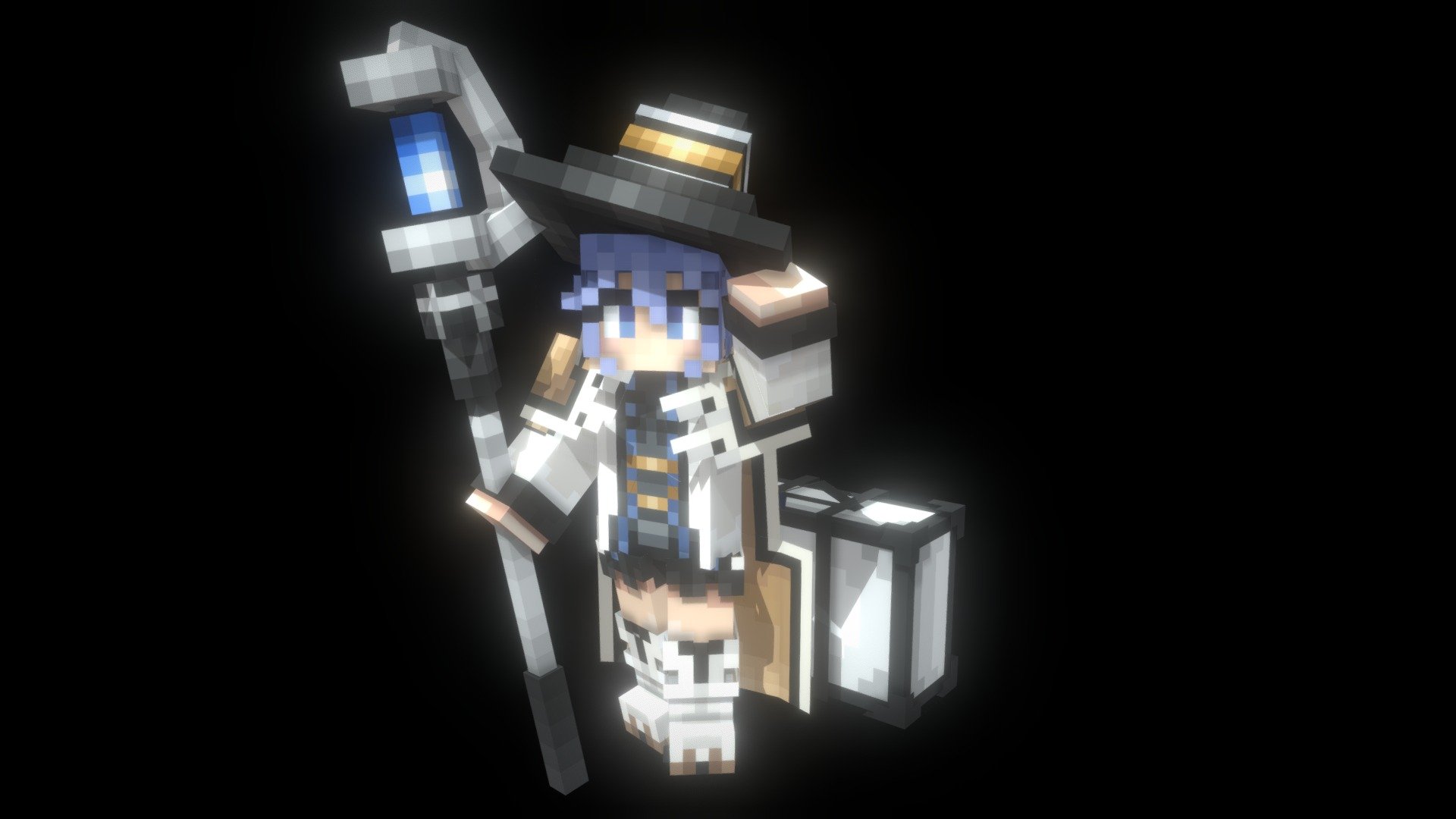 Minecraft - Roxy Migurdia - 3D model by AWmann2D3D (@1NovaXD) [f7abf14 ...