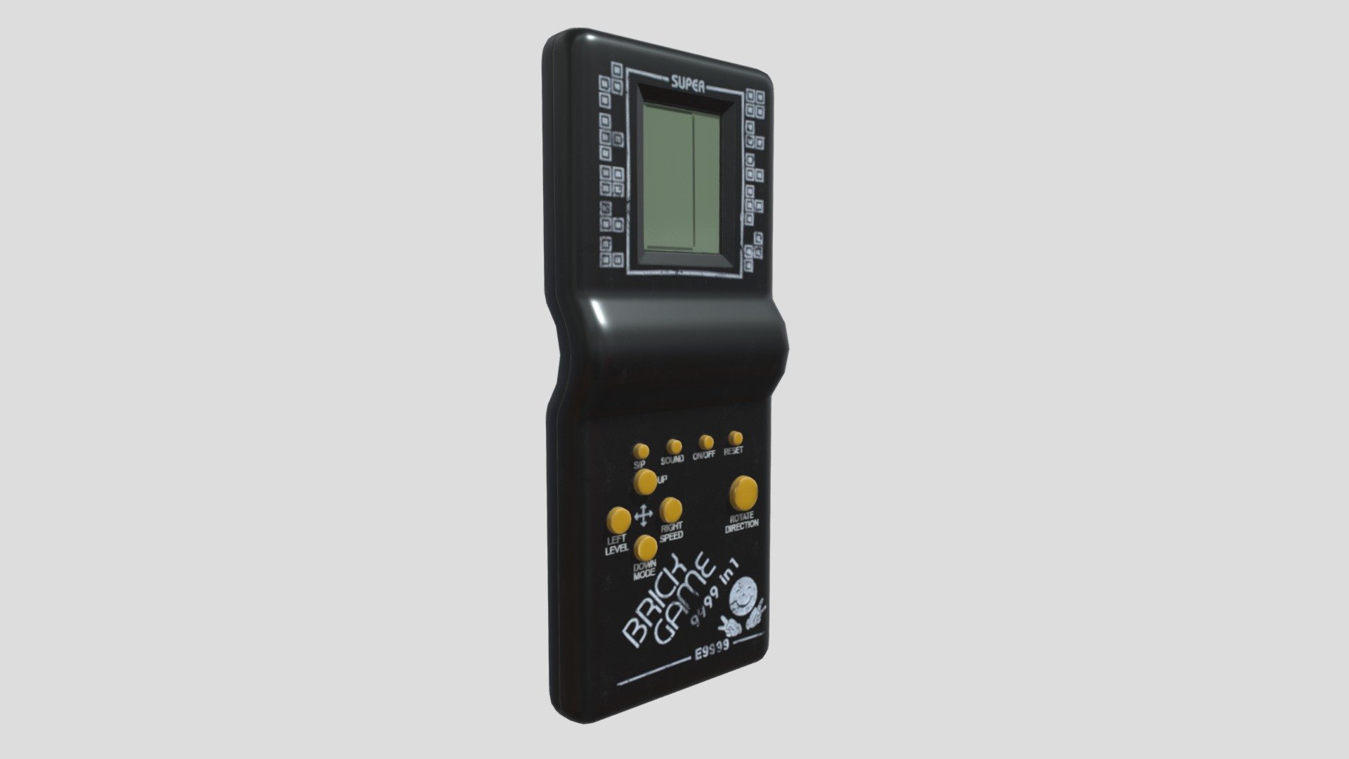 Tetris Brick Game Low Poly 3d Model By Victor Al Victoral [f7ac08c