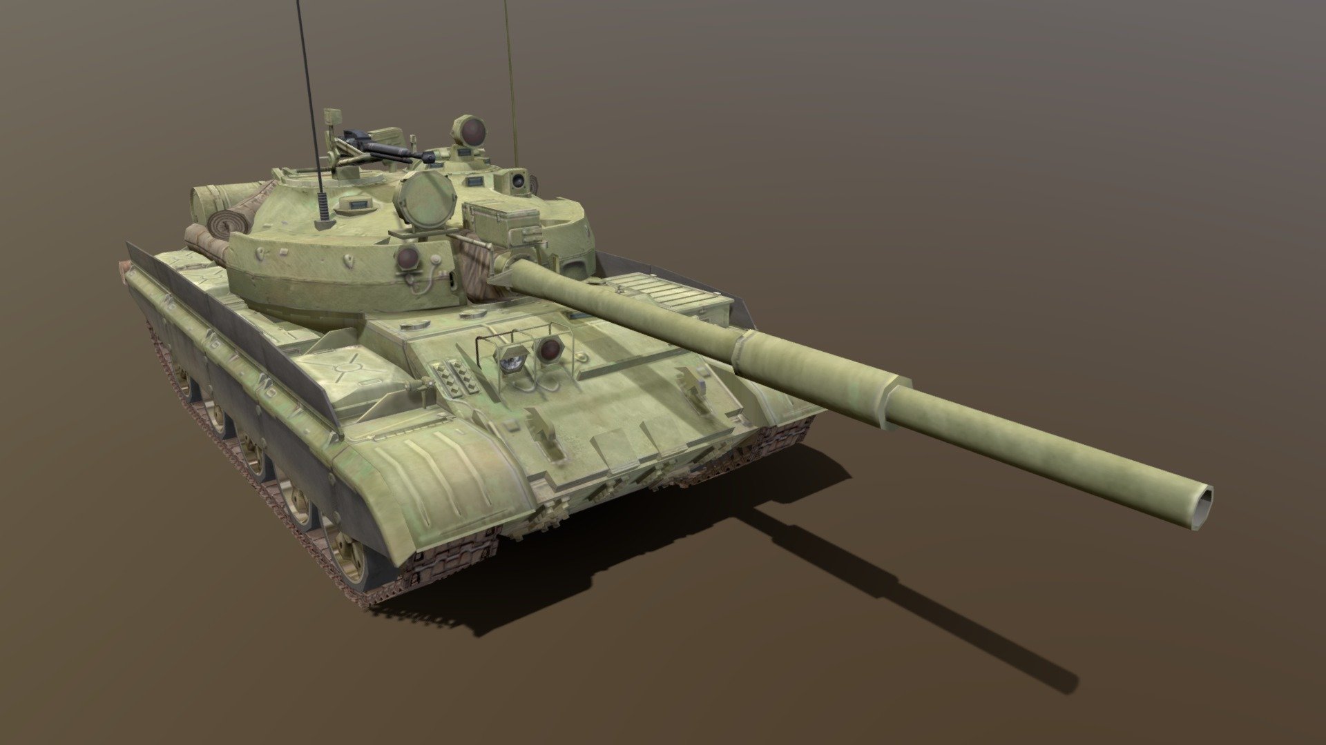 T-62M - Download Free 3D model by 42manako [f7ac16b] - Sketchfab