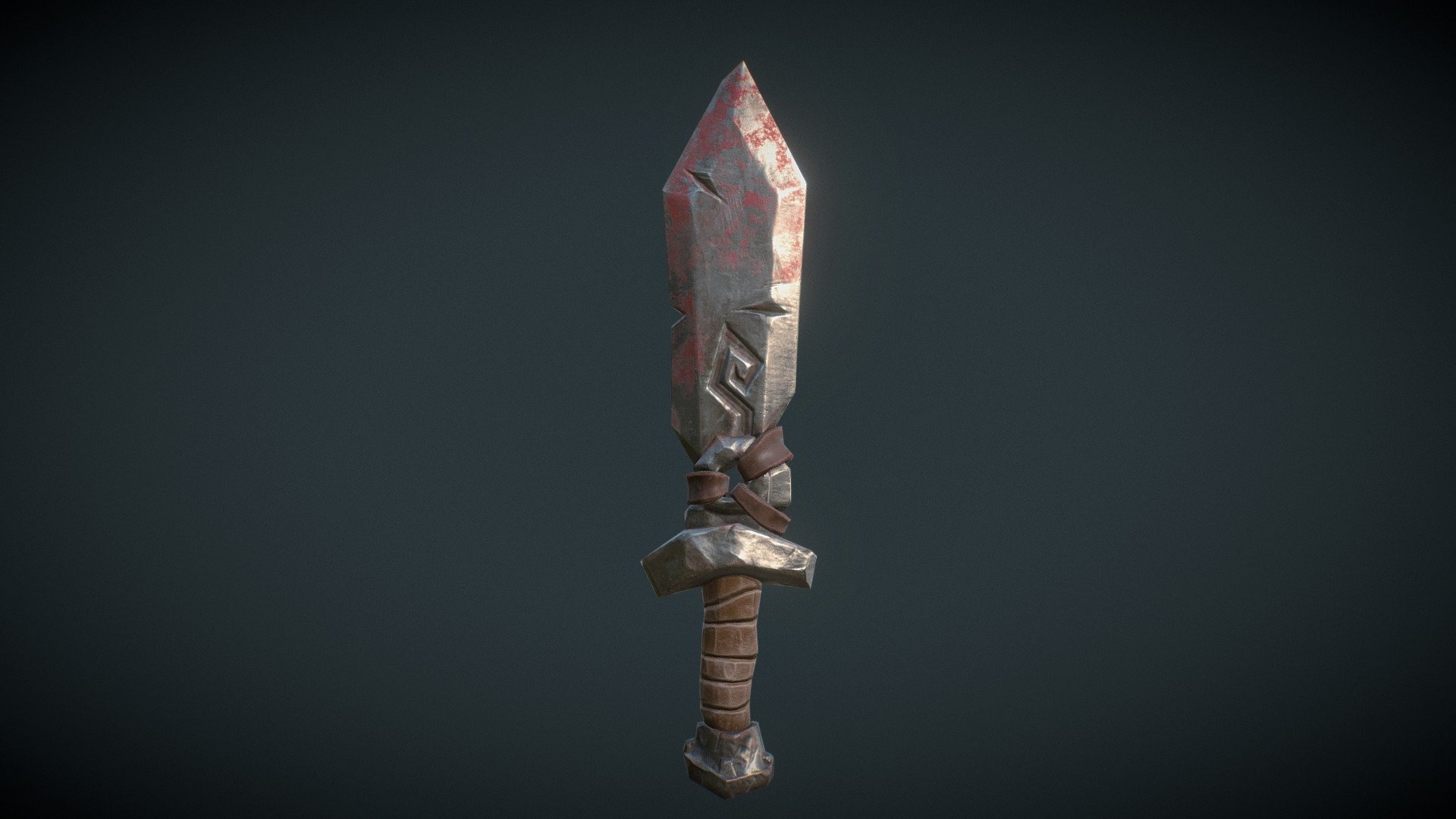 Low Poly Sword - 3D model by Robertas3d [f7ac518] - Sketchfab
