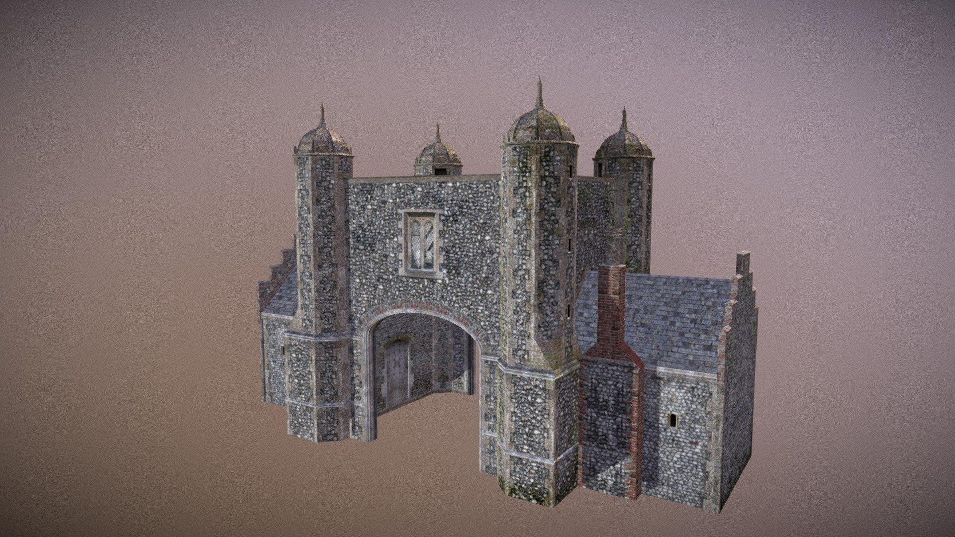 Gatehouse - 3D model by jamsi [f7acc1e] - Sketchfab
