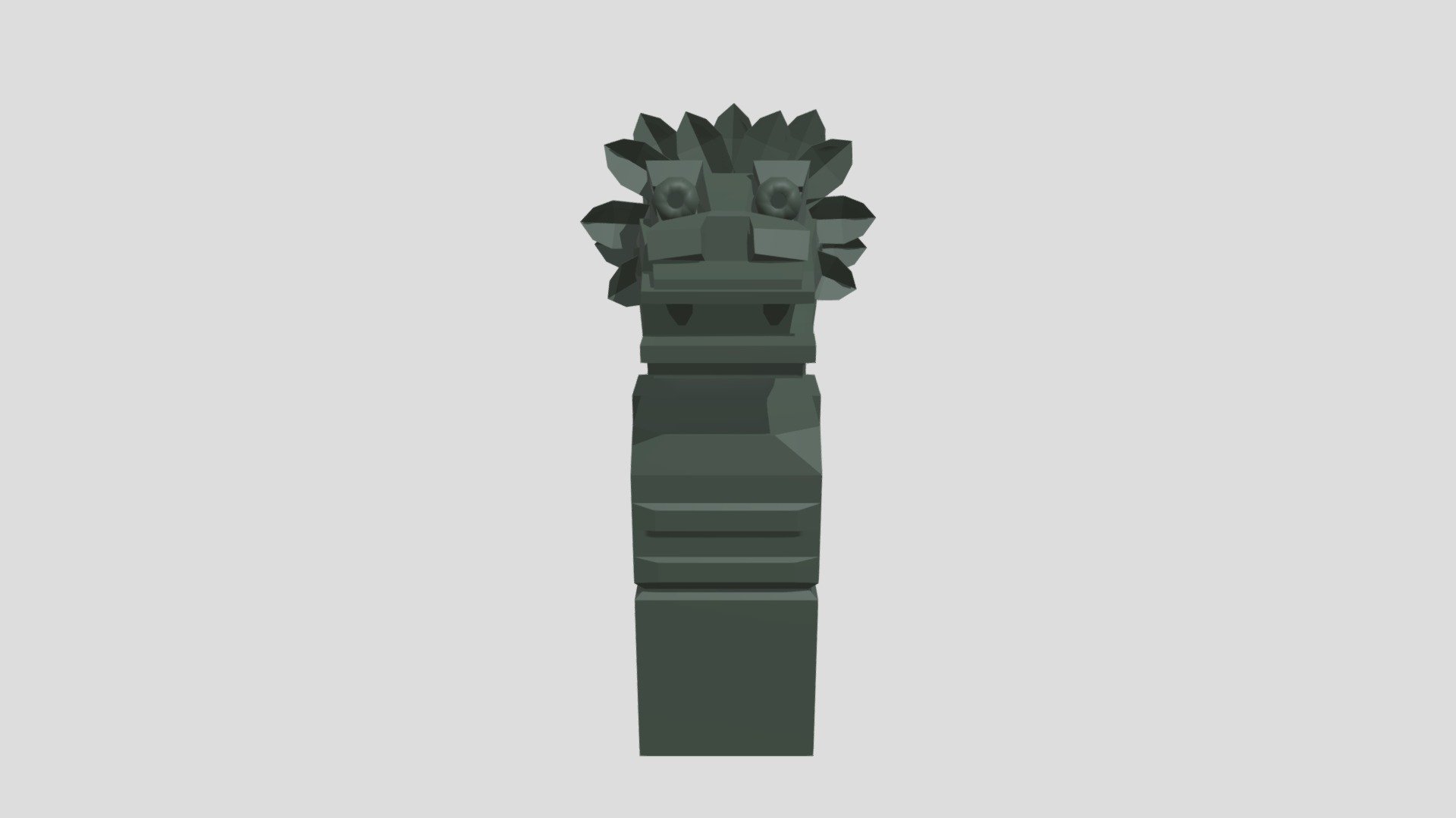 Dragon state low poly - 3D model by VaneGutierrez [f7ad99e] - Sketchfab