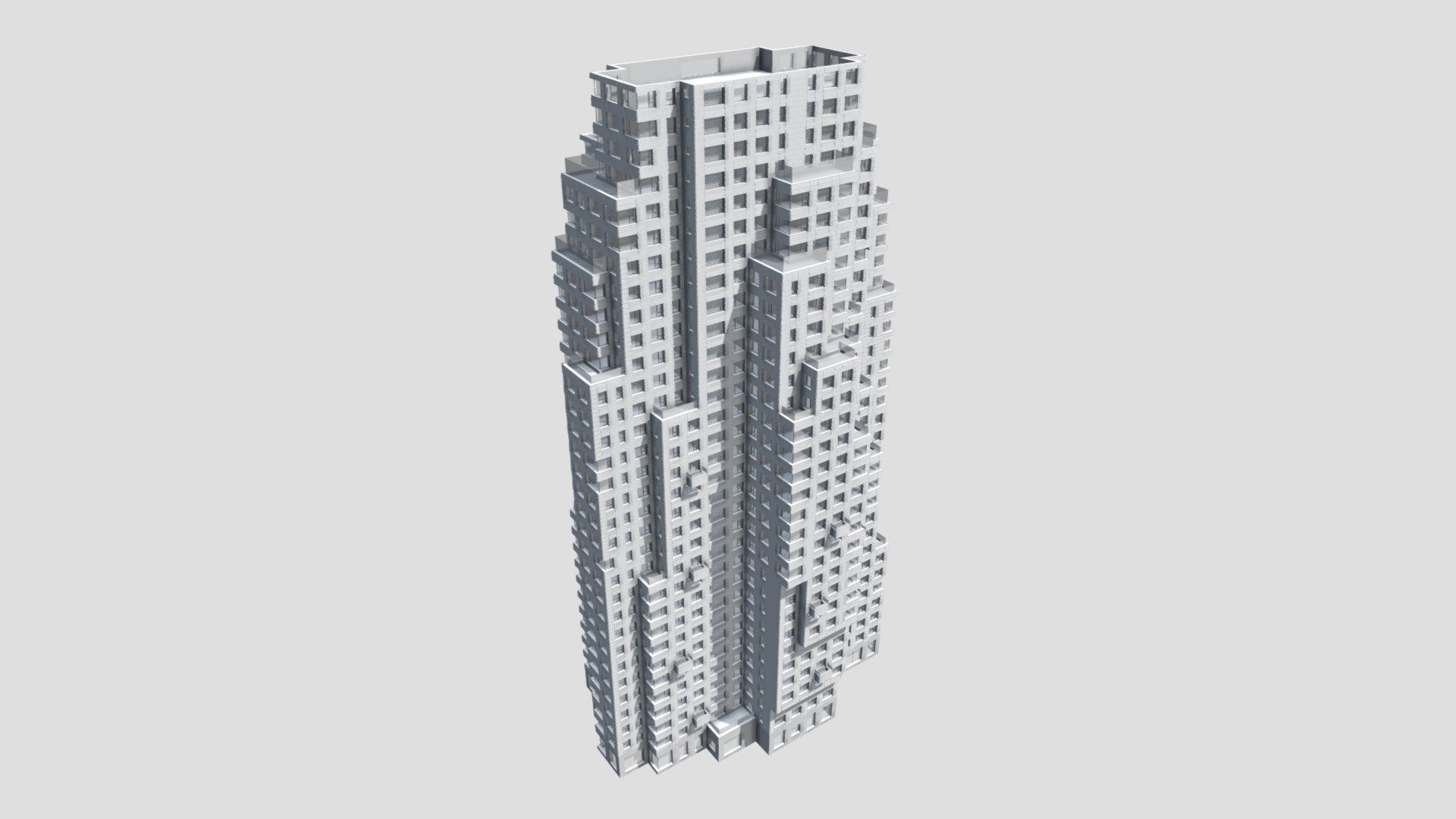 building - 3D model by Saushkin [f7ae043] - Sketchfab