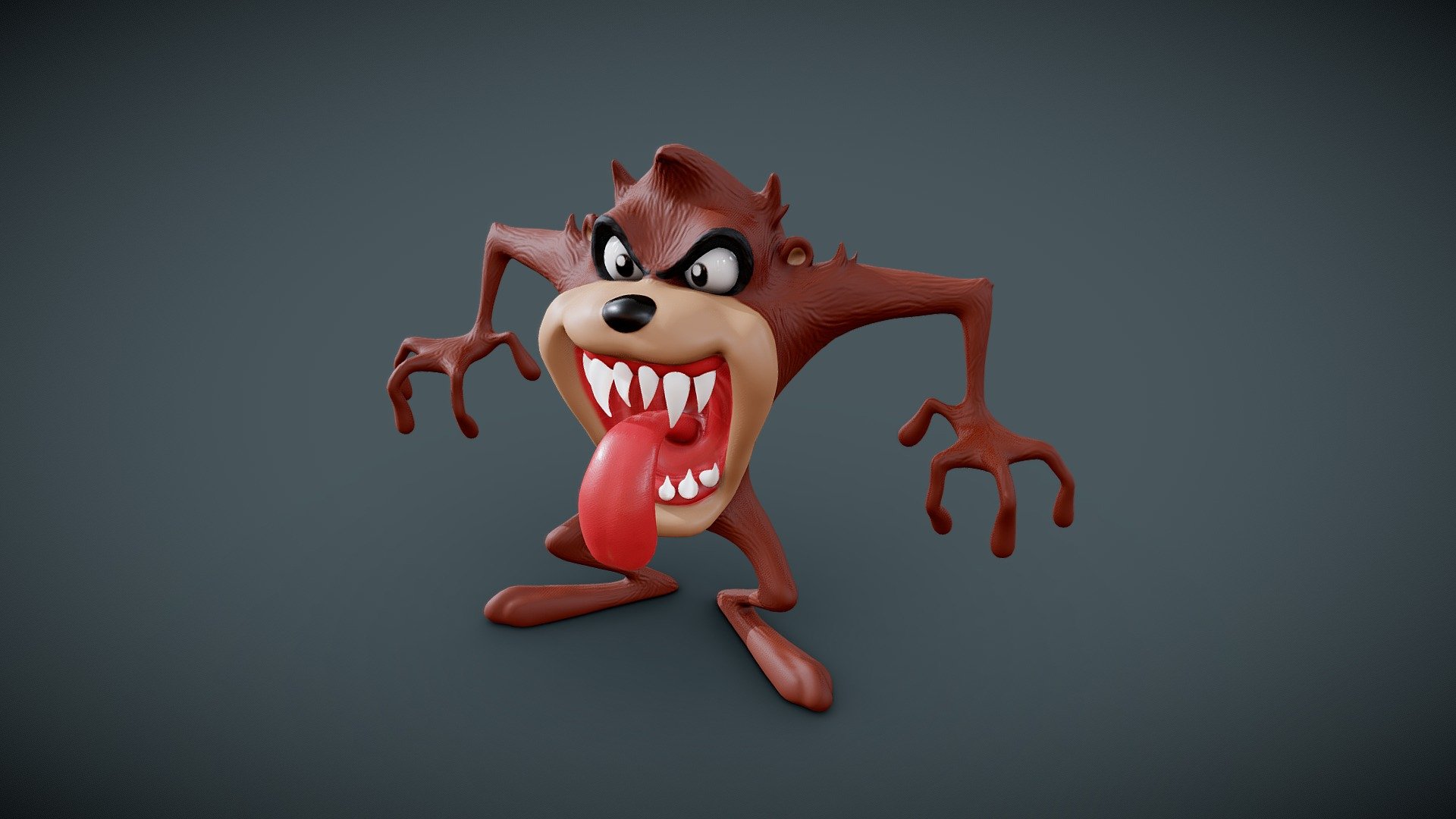 Taz - 3D model by supertrouper (@veronica.olivares) [f7af5bf] - Sketchfab
