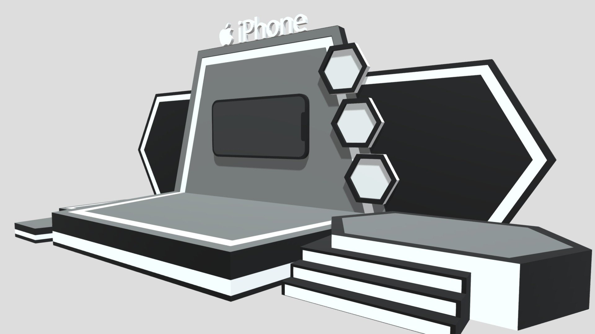 Stage - Download Free 3D model by ade_11 [f7b04c4] - Sketchfab