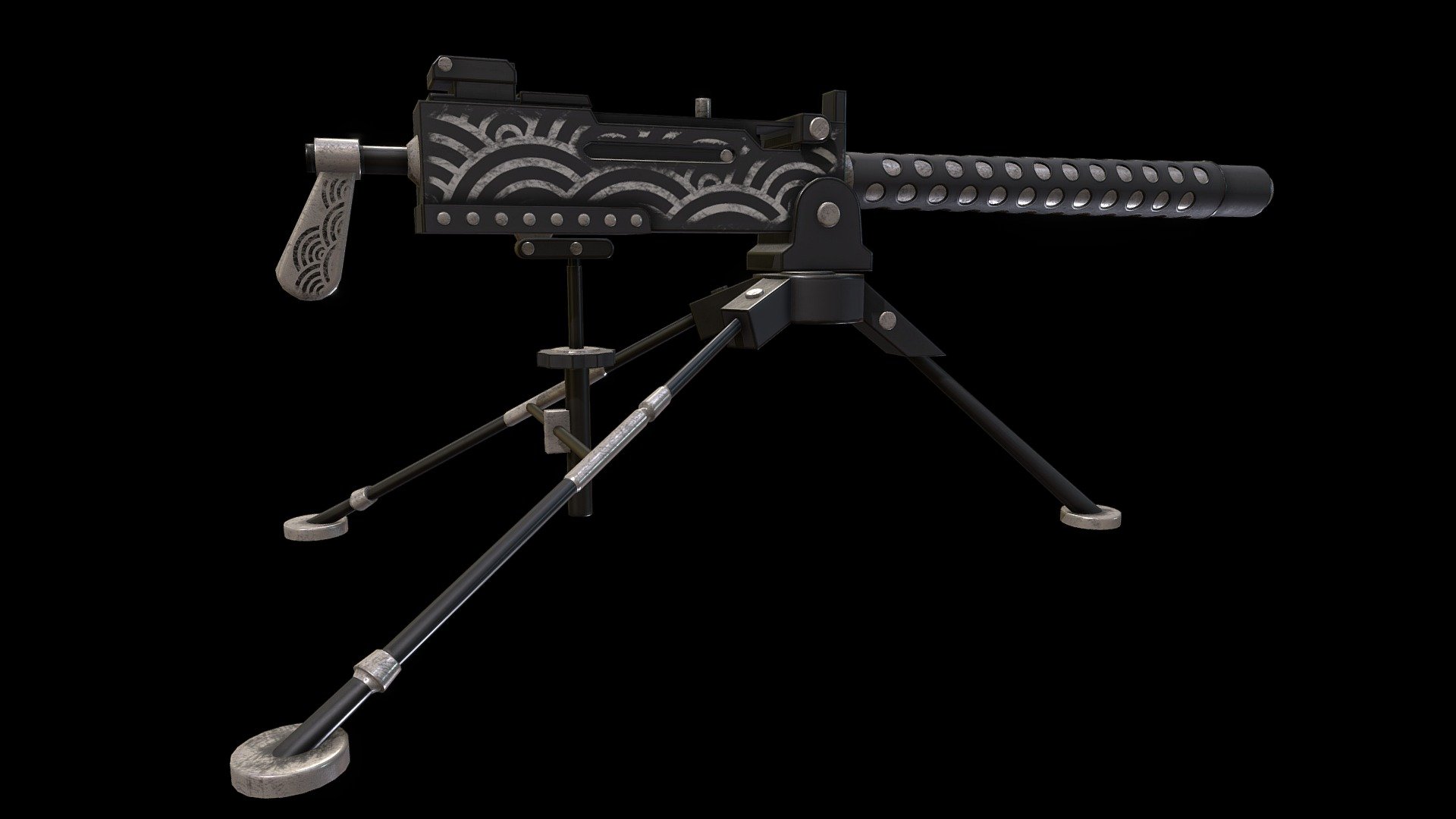 M1919 - 3D model by Karen Bousquet (@KarenBousquet) [f7b0eea] - Sketchfab