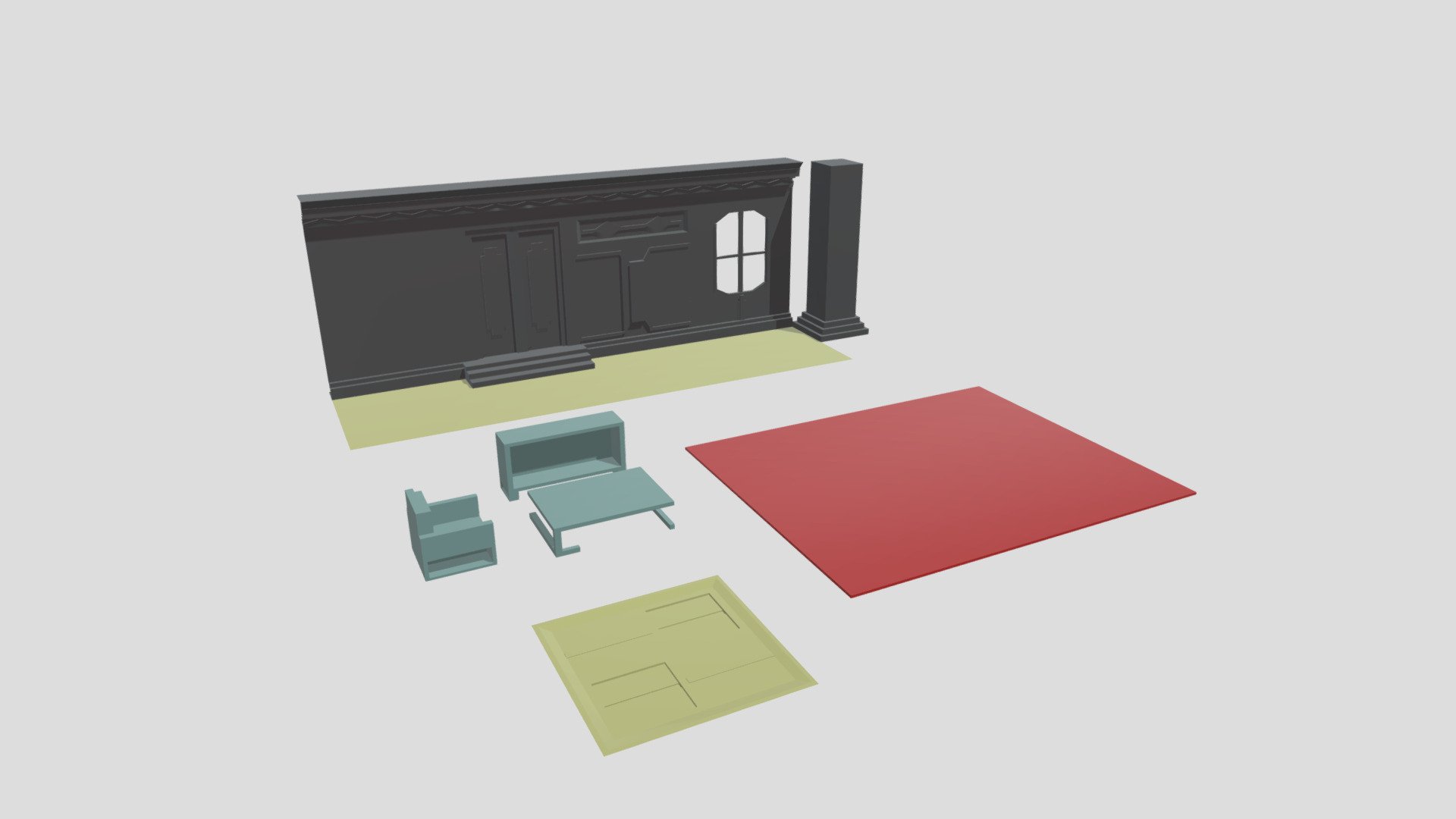 Unger Simple Art Deco Modular - 3D model by Lucas (@lucasUnger ...