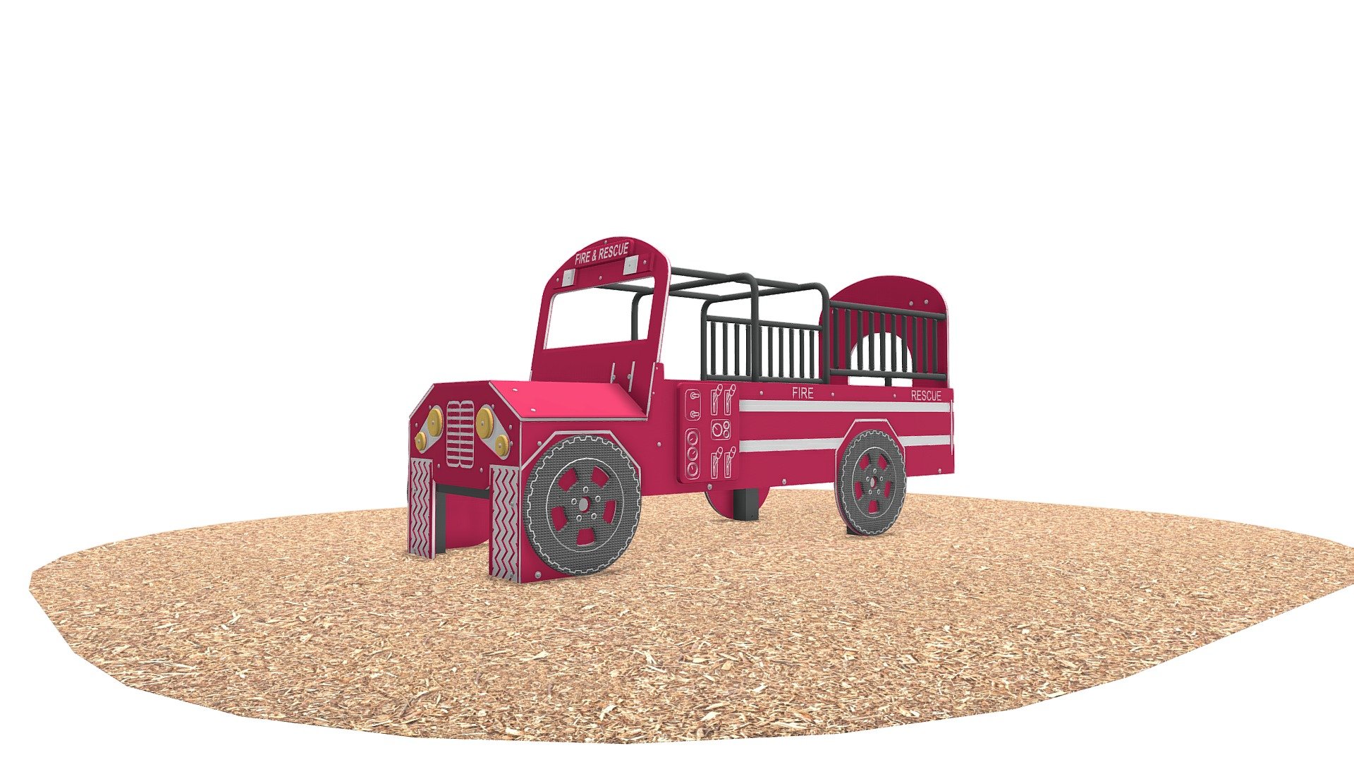 SA-TE028-01 - FIRE ENGINE - 3D model by Henderson Recreation ...