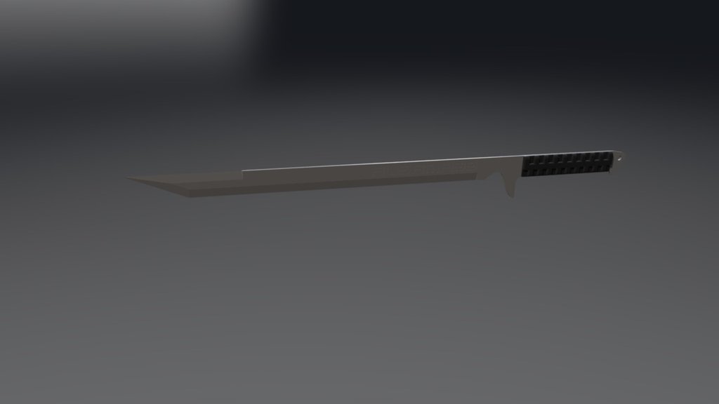 Ninja Sword - 3D model by Ausama95 [f7b4388] - Sketchfab