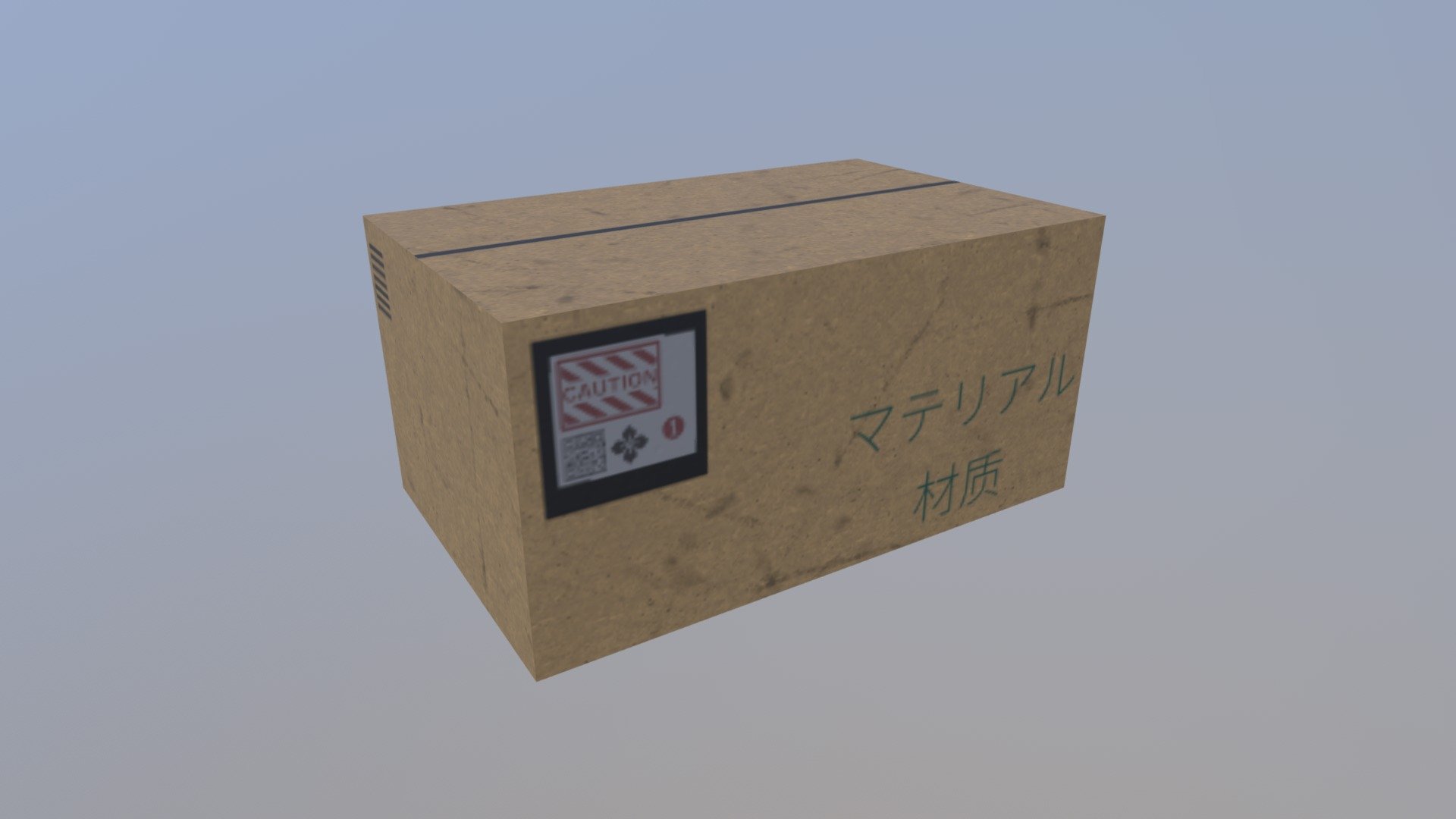 Props 13 Box - 3D model by ghdlqldka [f7b4460] - Sketchfab