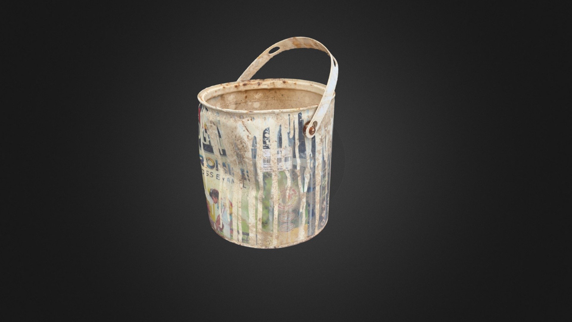 Paint Bucket - Download Free 3D model by Asif Janjua (@asifjanjua ...