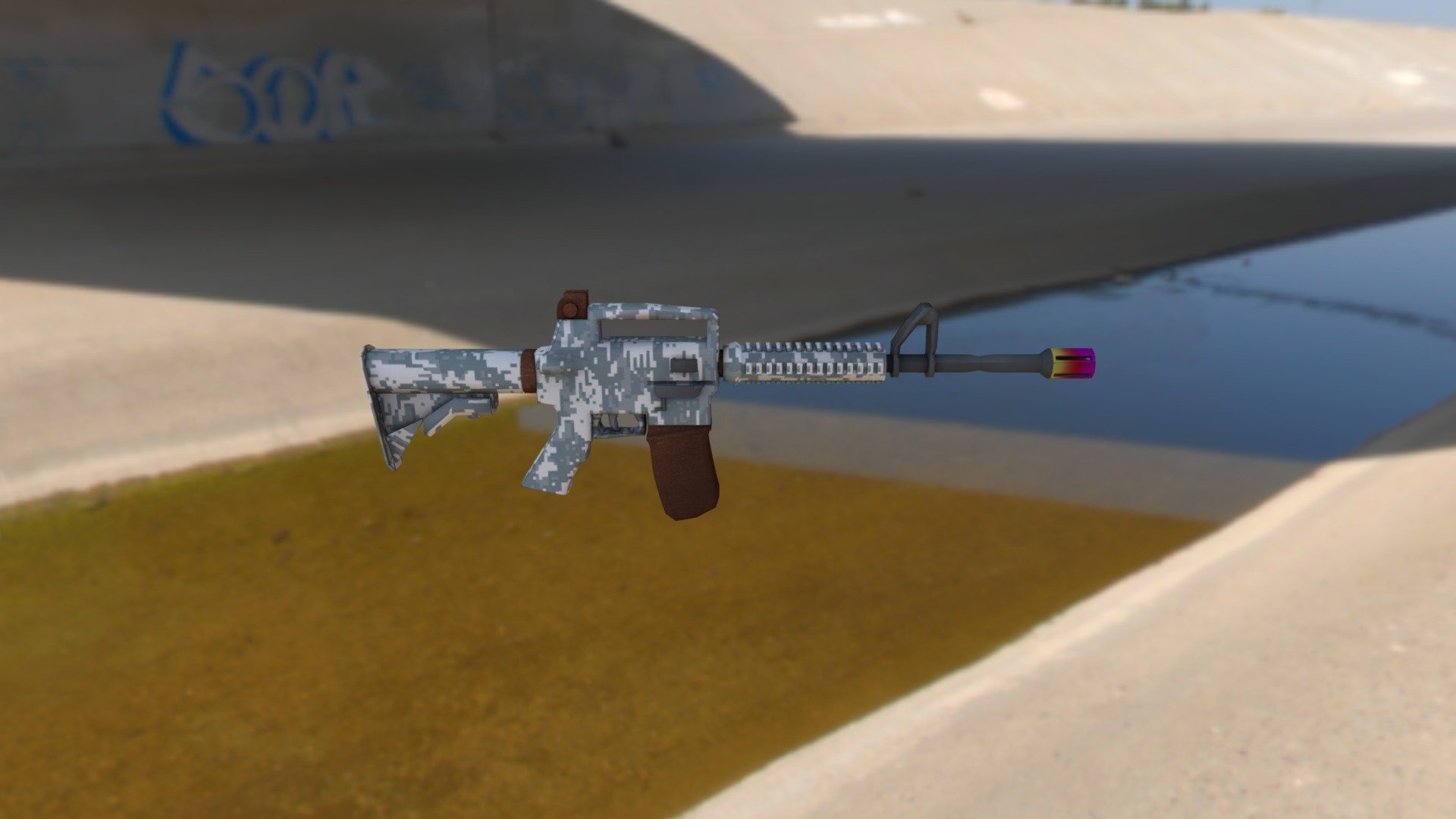 M4a1 - 3D model by Sezer Seker (@sezer) [f7b72d4] - Sketchfab