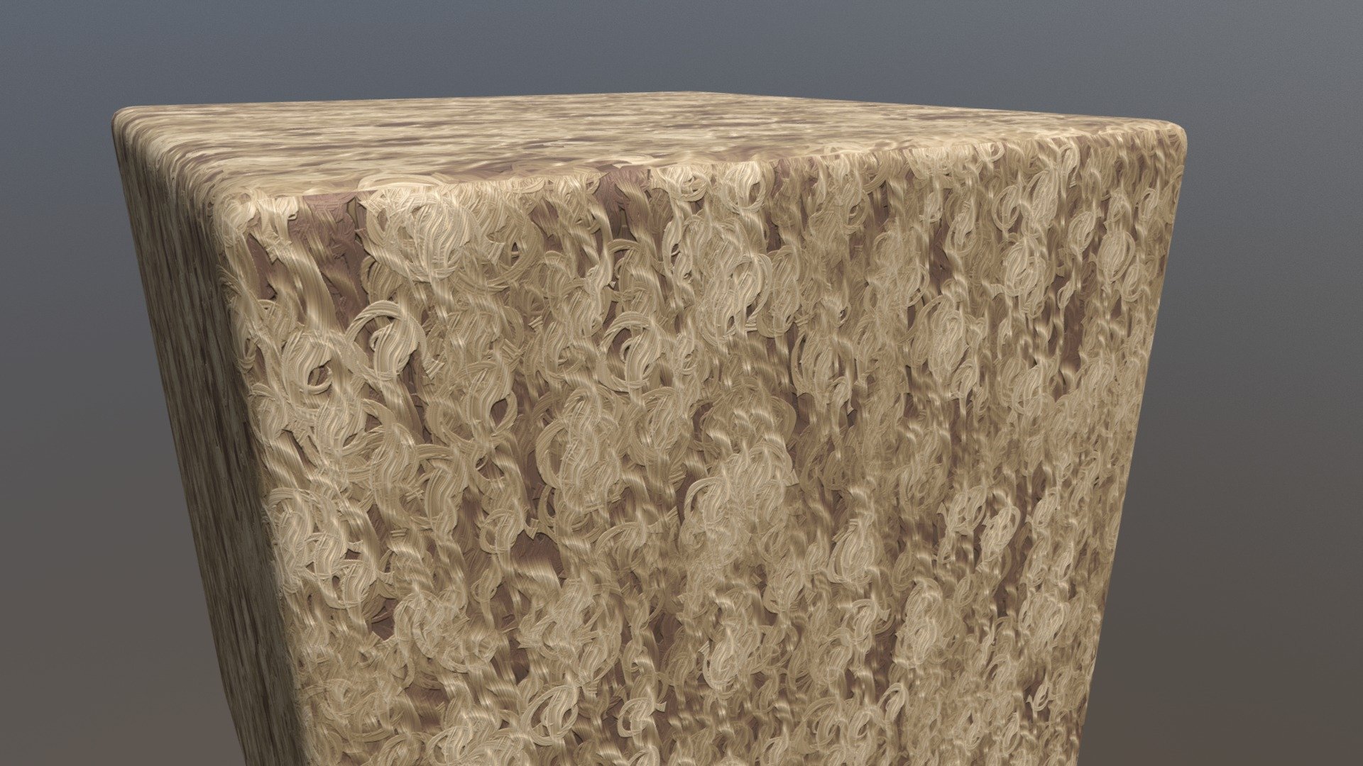 (Cube) Curly Fur PBR - Download Free 3D model by Tristan Sinclair ...