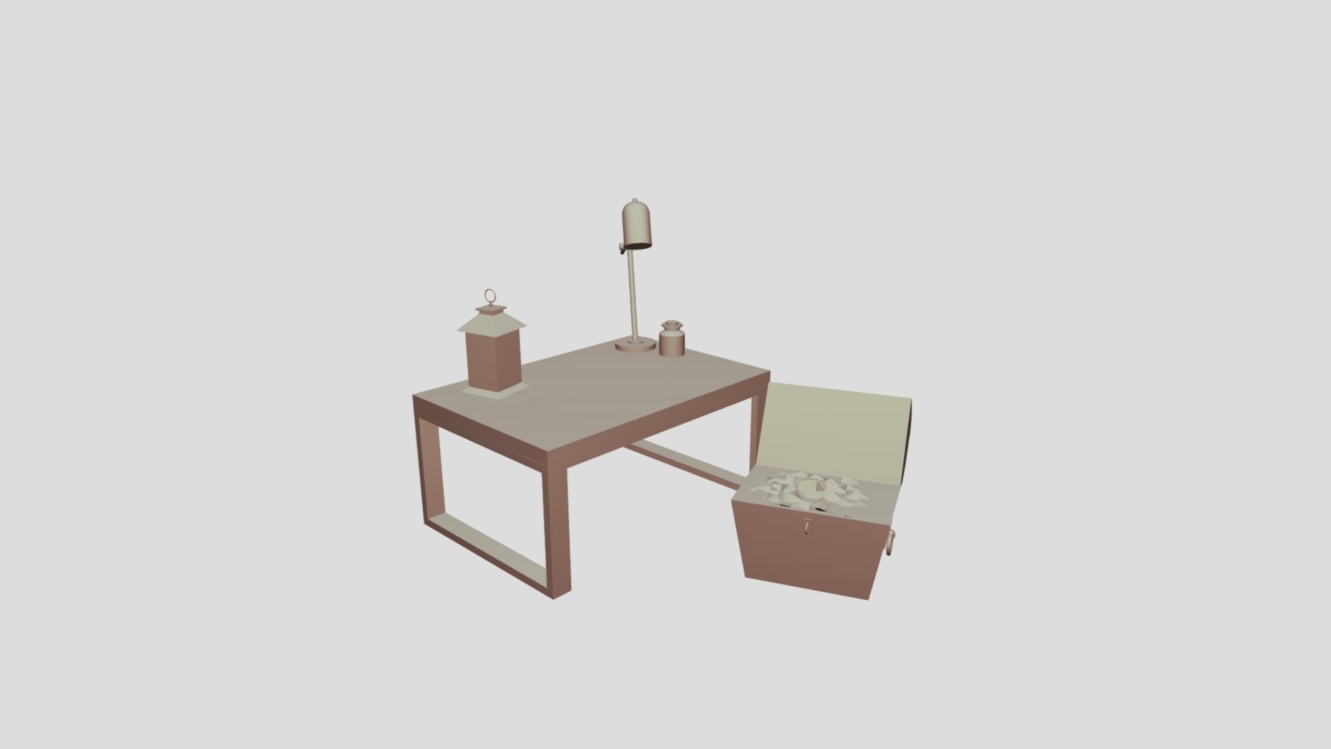 HomeWork - Download Free 3D model by ThreeLetter [f7b7d95] - Sketchfab