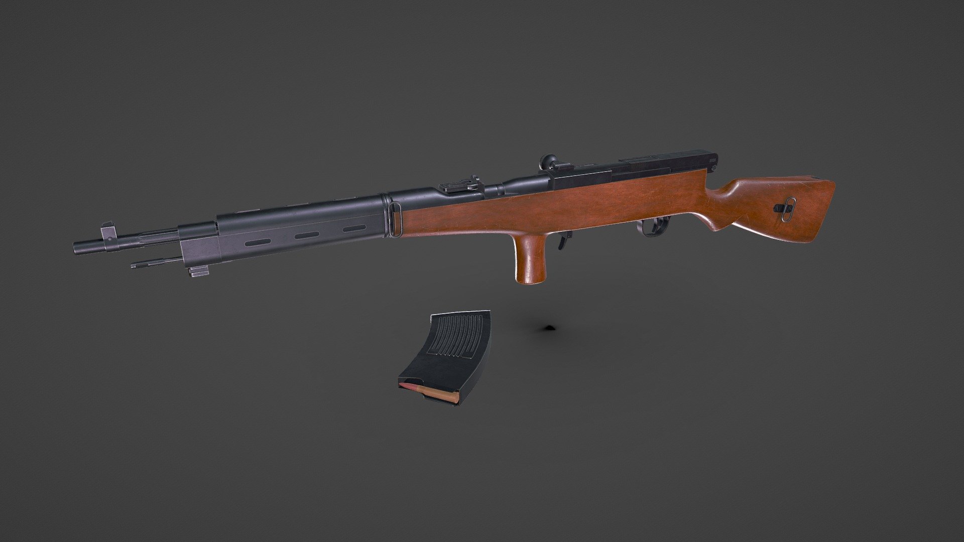 Fedorov Avtomat Assault Rifle - Buy Royalty Free 3D model by MaX3Dd ...