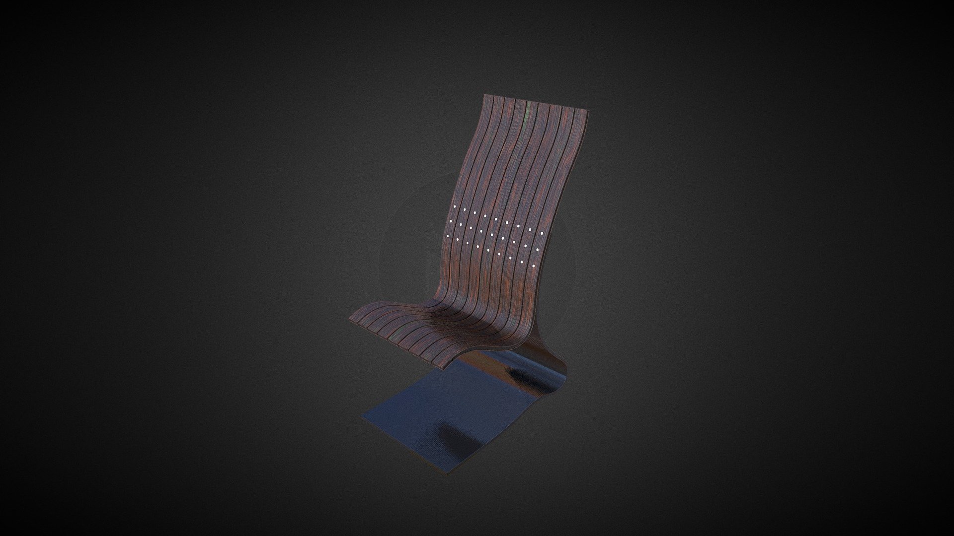 Modern Easy Chair - 3D model by diop.mamadi [f7b8a1b] - Sketchfab