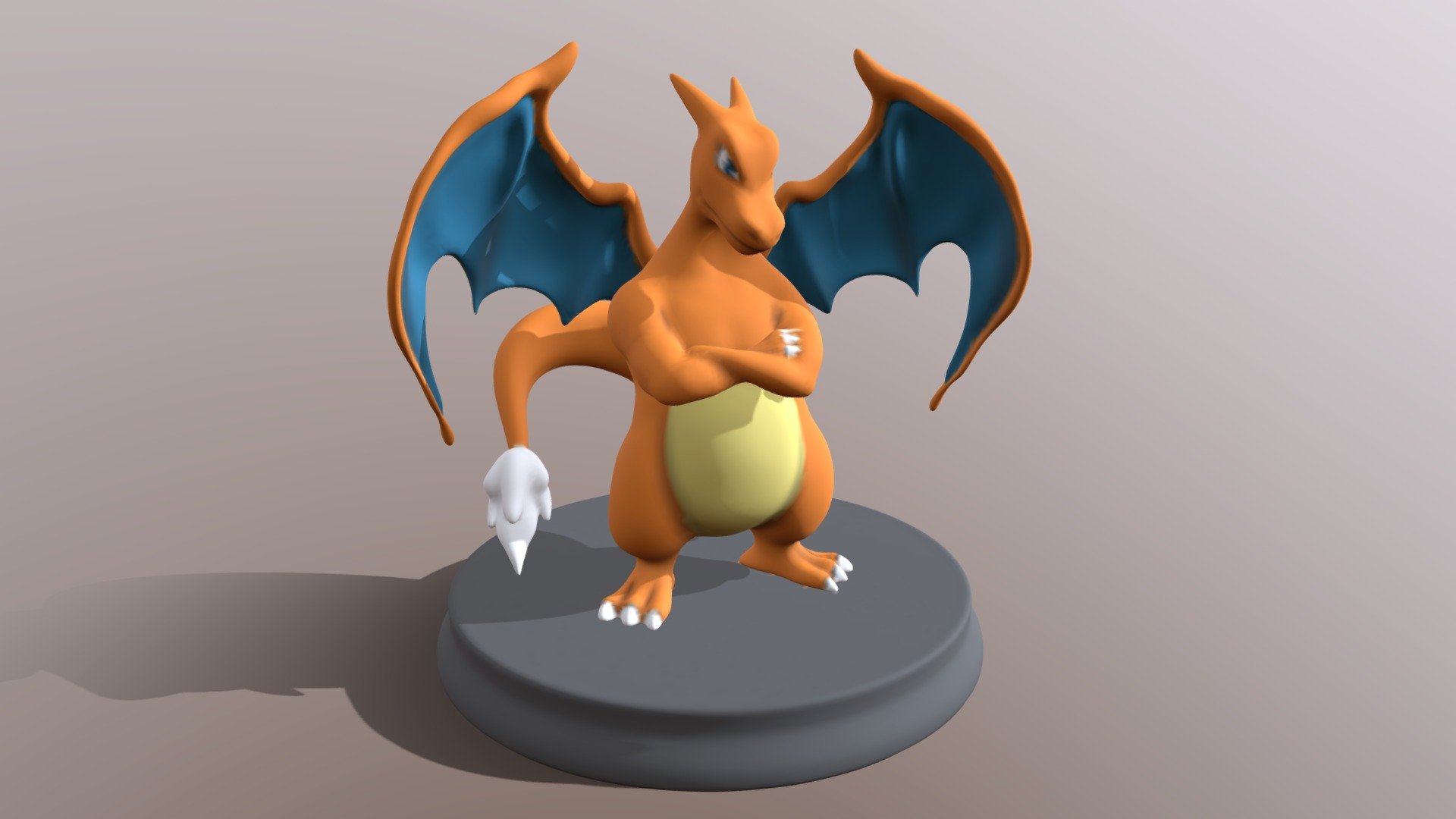Charizard Figure for Print - Buy Royalty Free 3D model by NycollasSa ...