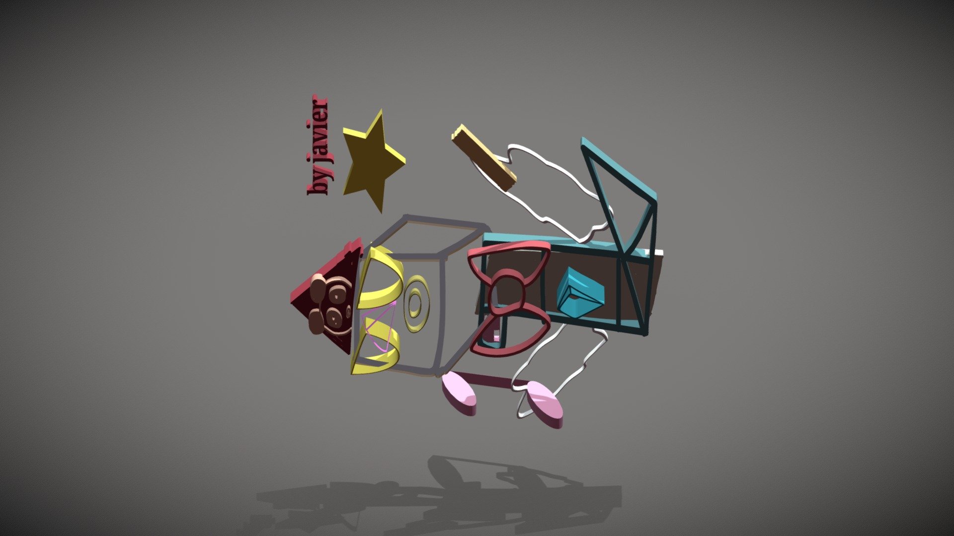 John In The Box - 3D model by javierexo [f7b9bbc] - Sketchfab