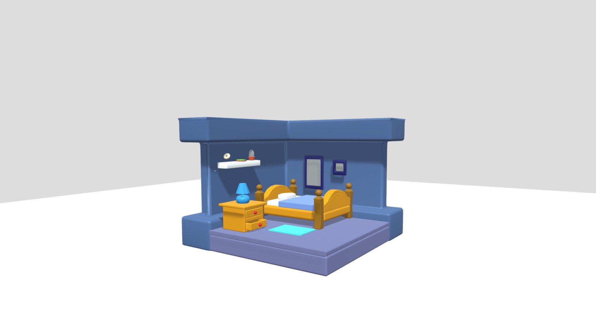 Room - 3D model by Syem Aziz (@syemaziz) [f7ba6a1] - Sketchfab