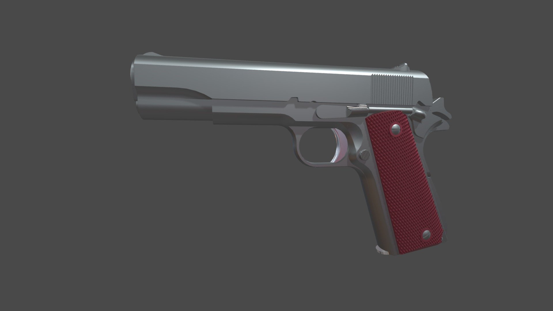 Colt 1911 - Buy Royalty Free 3D model by 3DDomino [f7bac9c] - Sketchfab ...