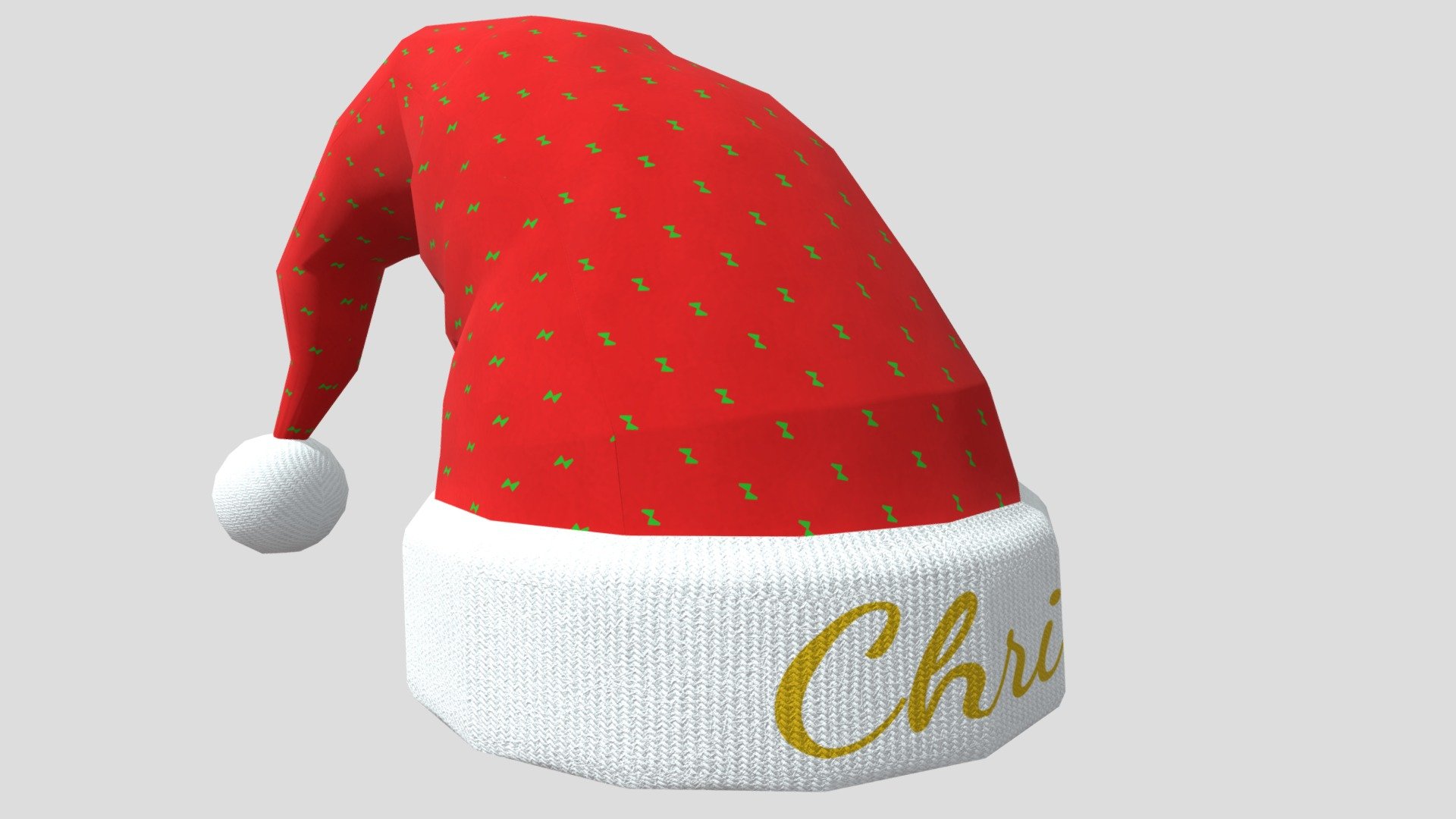 Santa Hat - 3D model by 星澄 XC (@Chen0503) [f7bb214] - Sketchfab