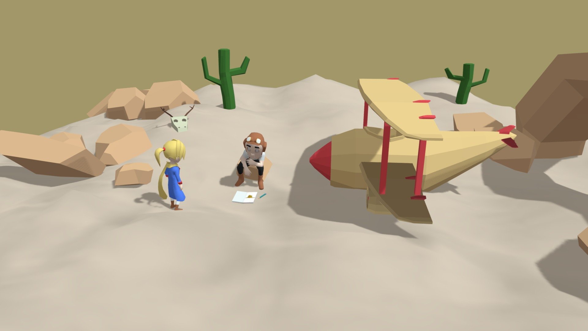 Escena Aviador - Download Free 3D model by Erik Macias (@djk3123 ...