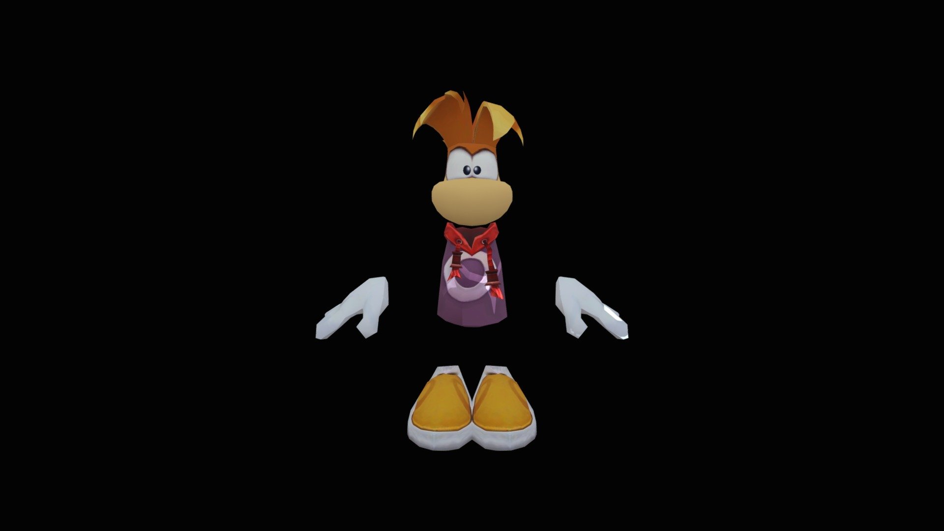 rayman - Download Free 3D model by MJ lock (@mjulia30) [f7bc245 ...