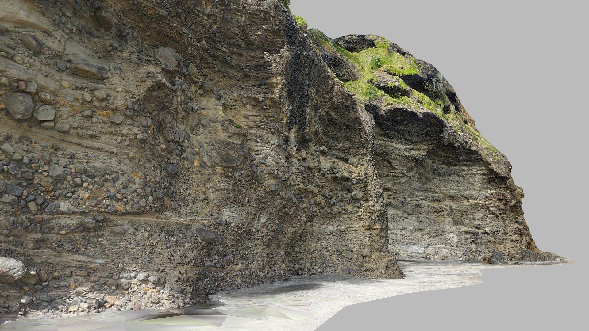 Sea cliffs 5 - 3D model by b_nealie [f7bc554] - Sketchfab