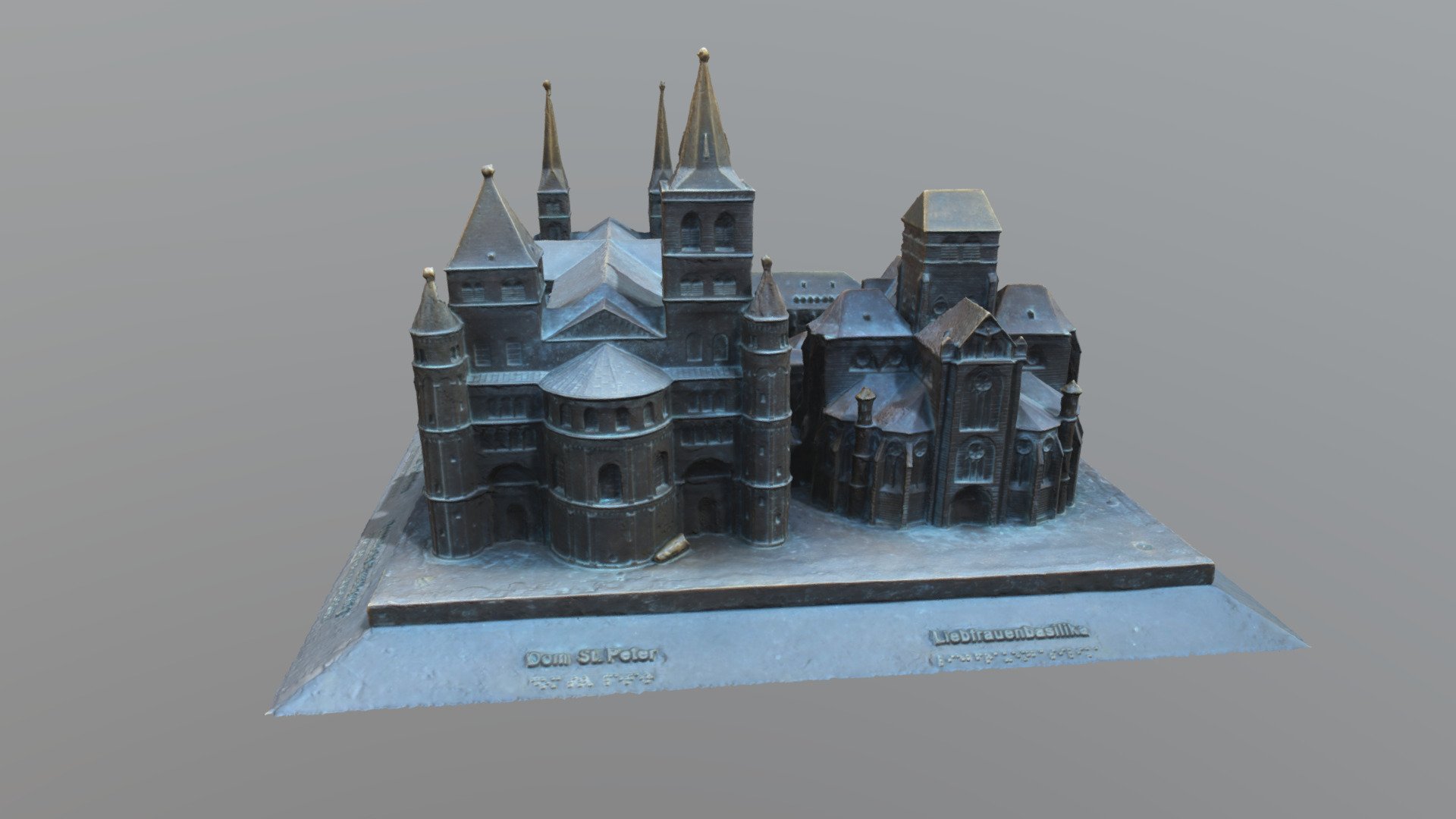 Unesco World Heritage Cathedral in Trier - Download Free 3D model by ...