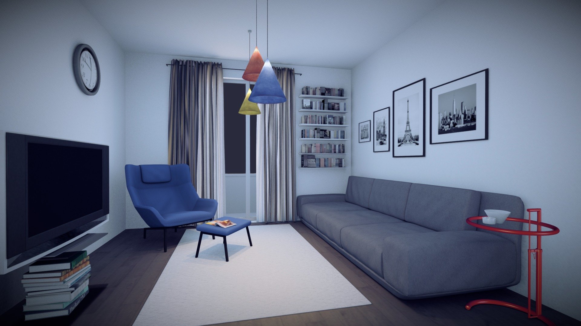 Living Room - 3D model by Classic Design Italia (@classicdesignitalia ...