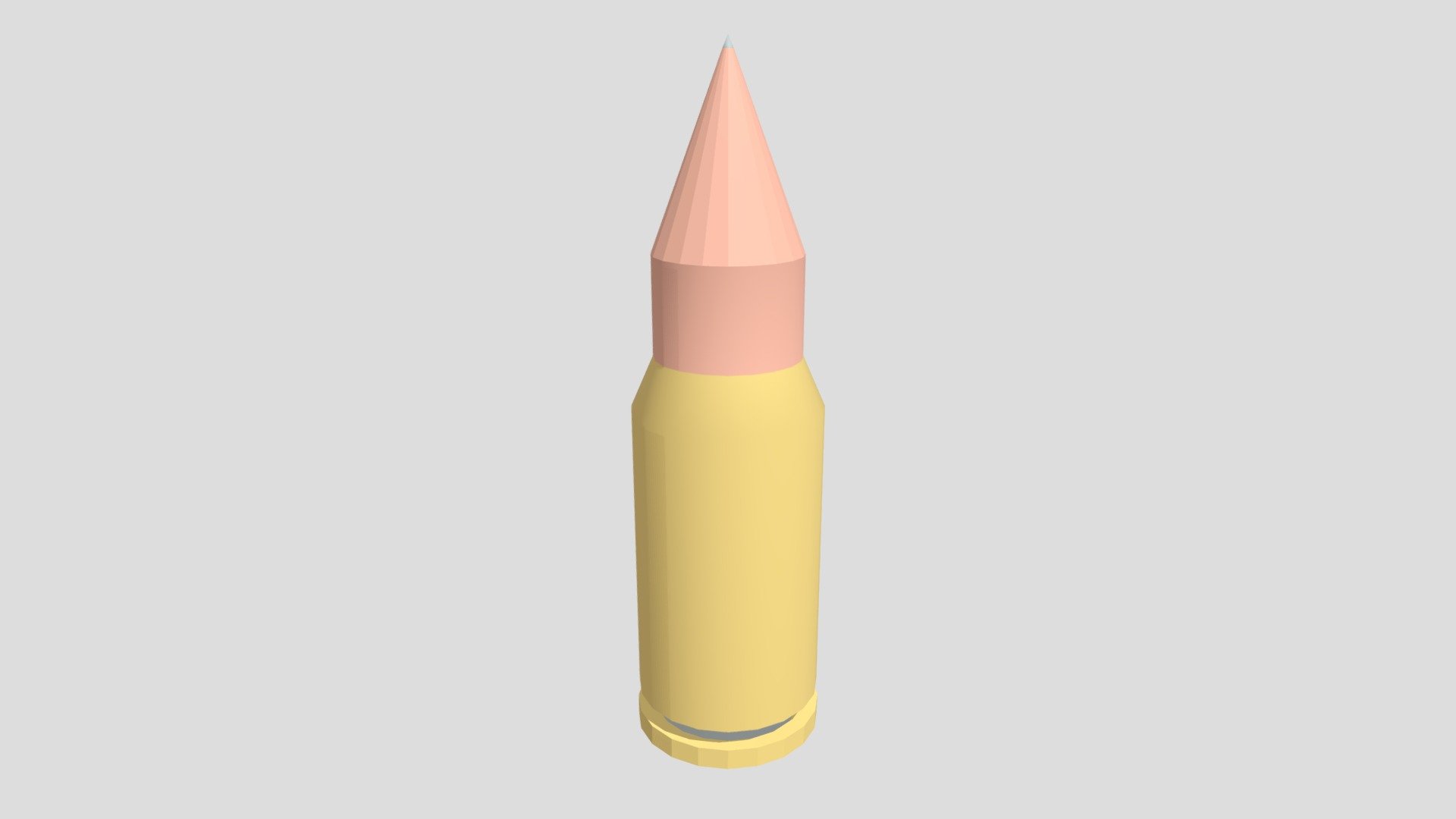 Bullet Model - 3D model by daand [f7bfb1a] - Sketchfab