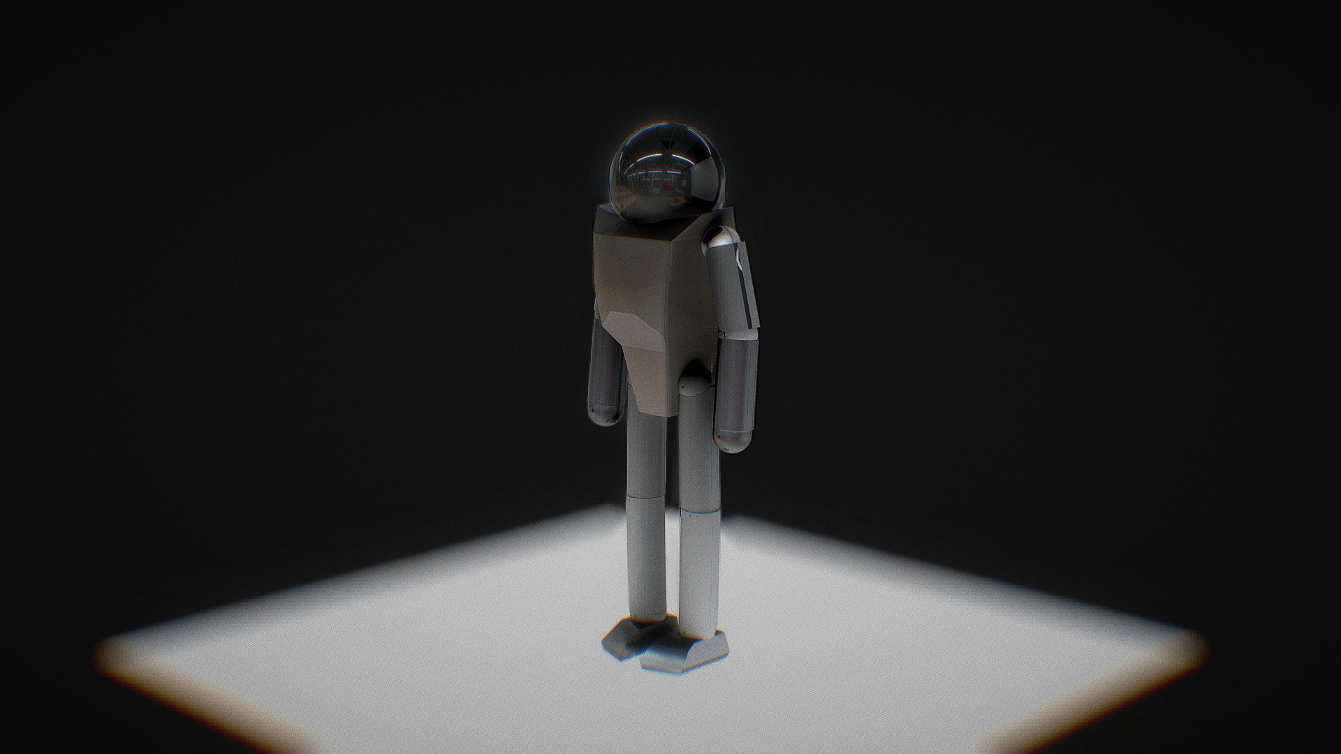 SPACEMAN - 3D model by Graphic[MOD] (@graphic.mod) [f7bfbd8] - Sketchfab