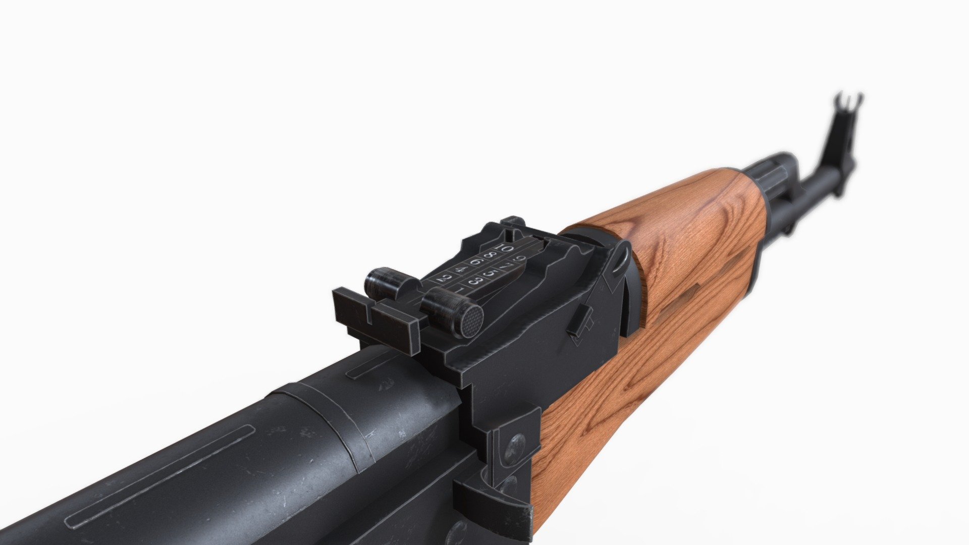 Realistic AK47 - 3D model by zack424 [f7c0737] - Sketchfab