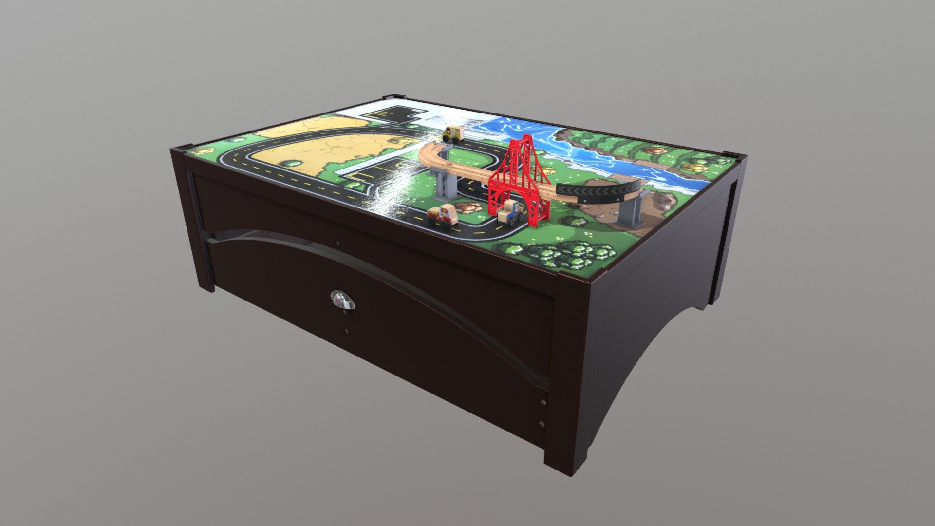 Toy Chest with Interchangeable Pieces - 3D model by Scansite 3D ...