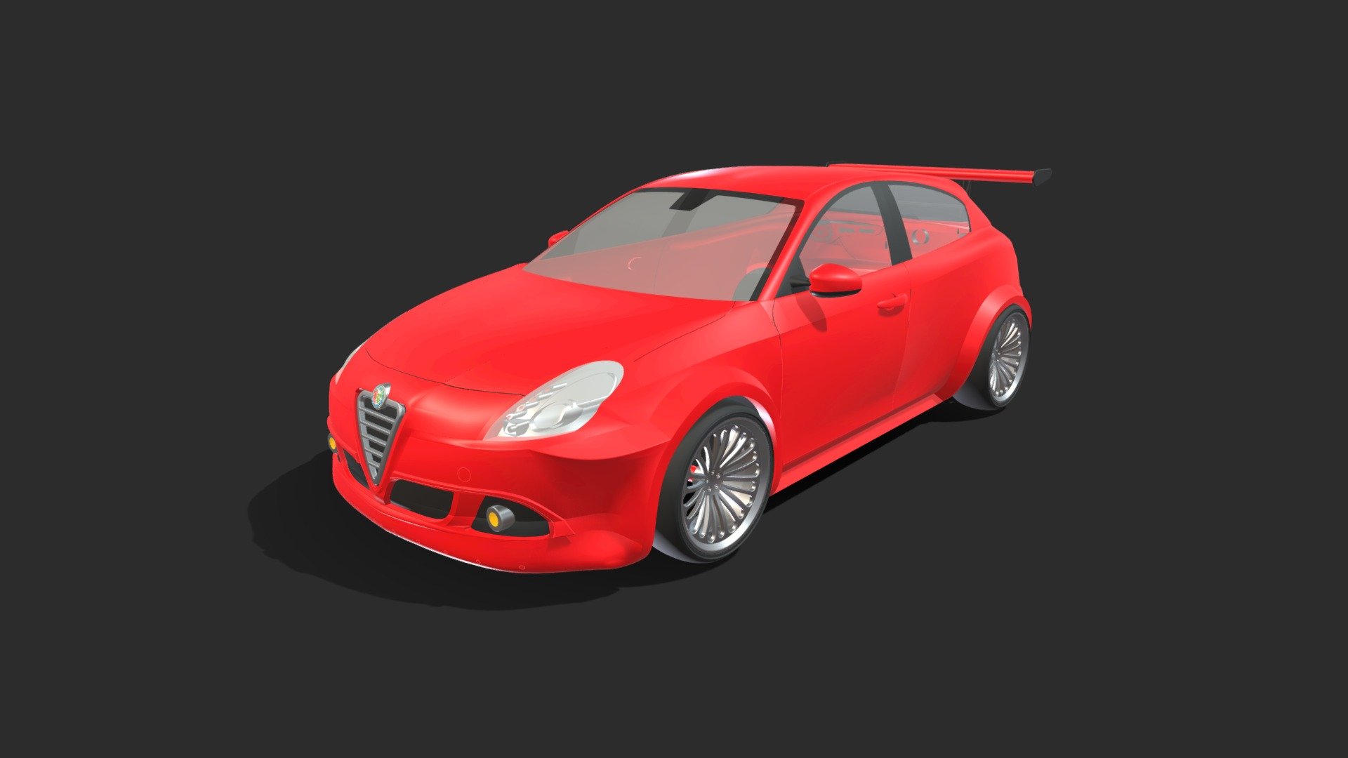 Alfa Romeo Giulietta 2010 - Buy Royalty Free 3D model by 3DDomino ...