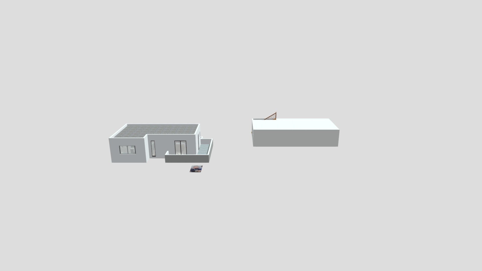 Cube House - Download Free 3D model by Home Design 3D (@homedesign3d ...
